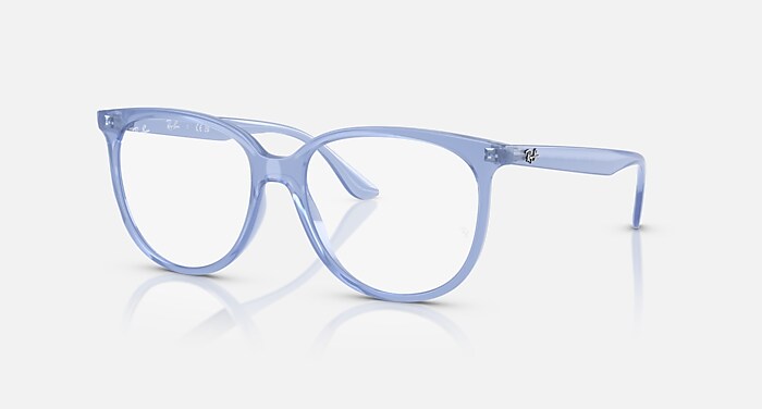 blue ray ban frames
