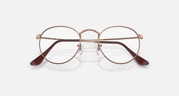 rose gold round frames