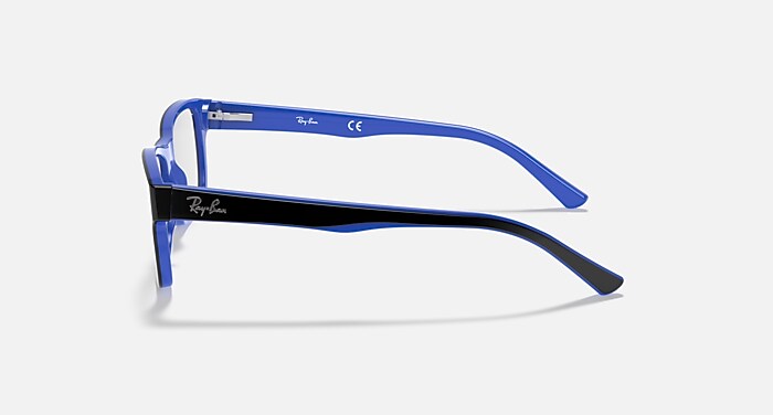 blue ray ban frames