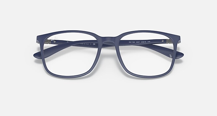 dark blue eye frames