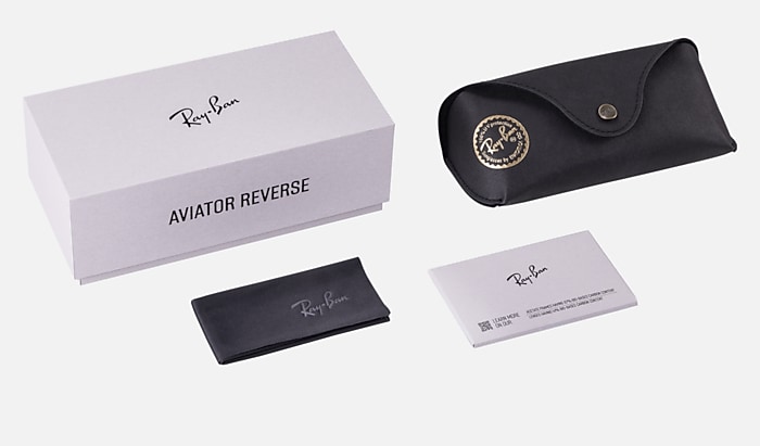 ray ban aviator reverse