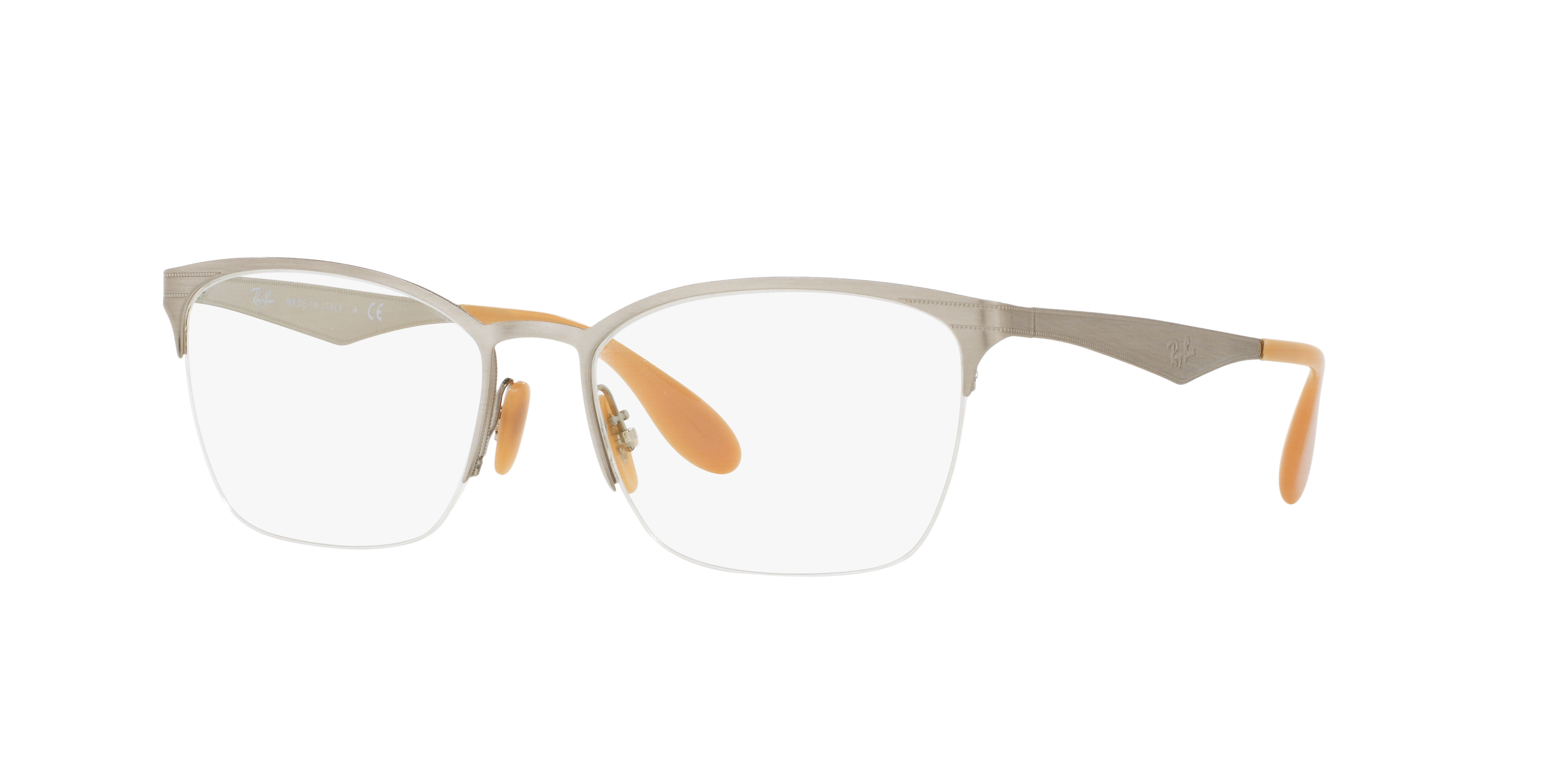 Rb6345 Optics Eyeglasses with Silver Frame - RB6345 | Ray-Ban® AU