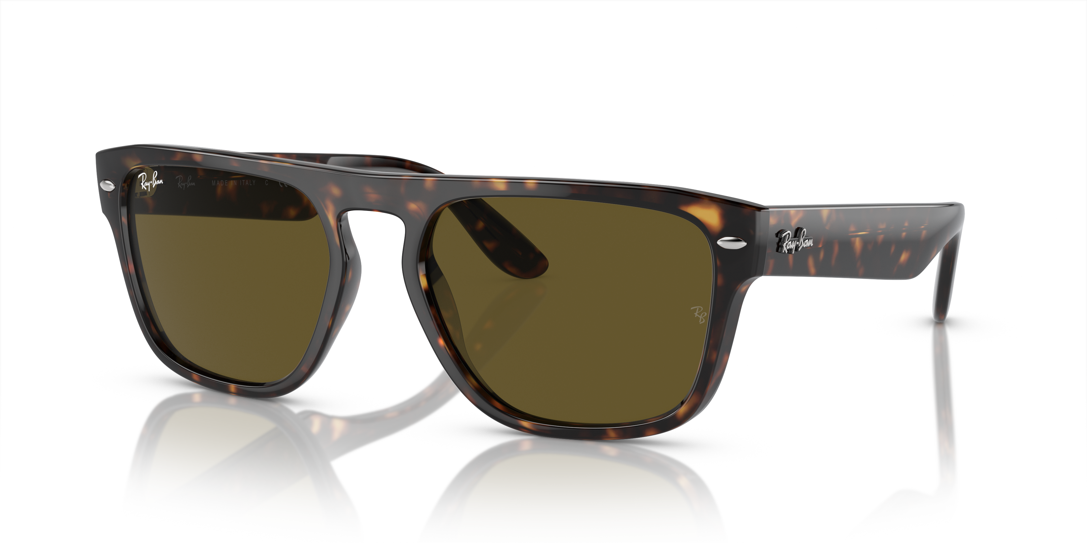 Rb4407 Sunglasses in Polished Havana and Dark Brown - RB4407 | Ray-Ban® US