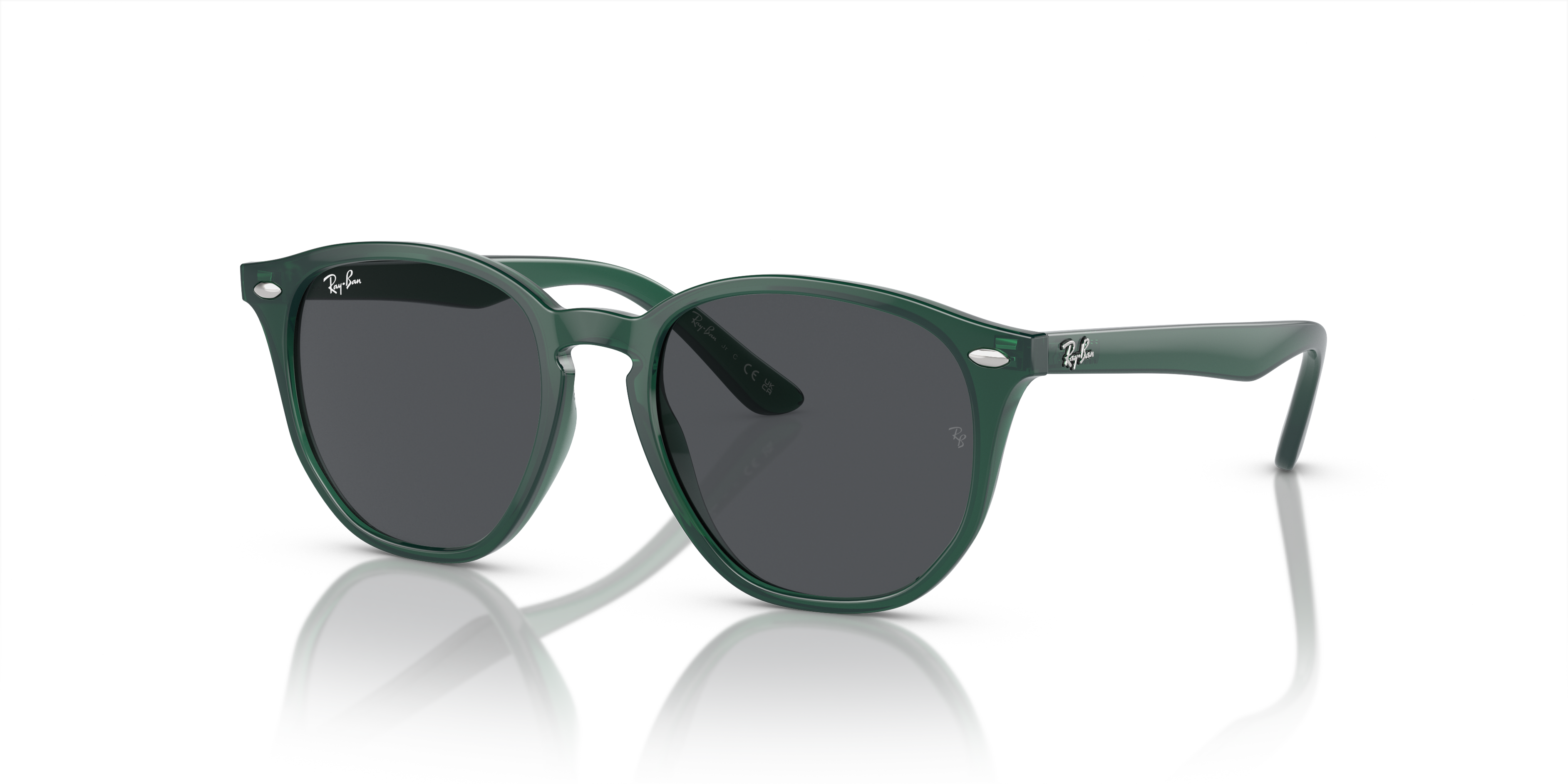Rb9070s Kids Sunglasses in Opal Green and Dark Grey - RB9070S | Ray-Ban® US