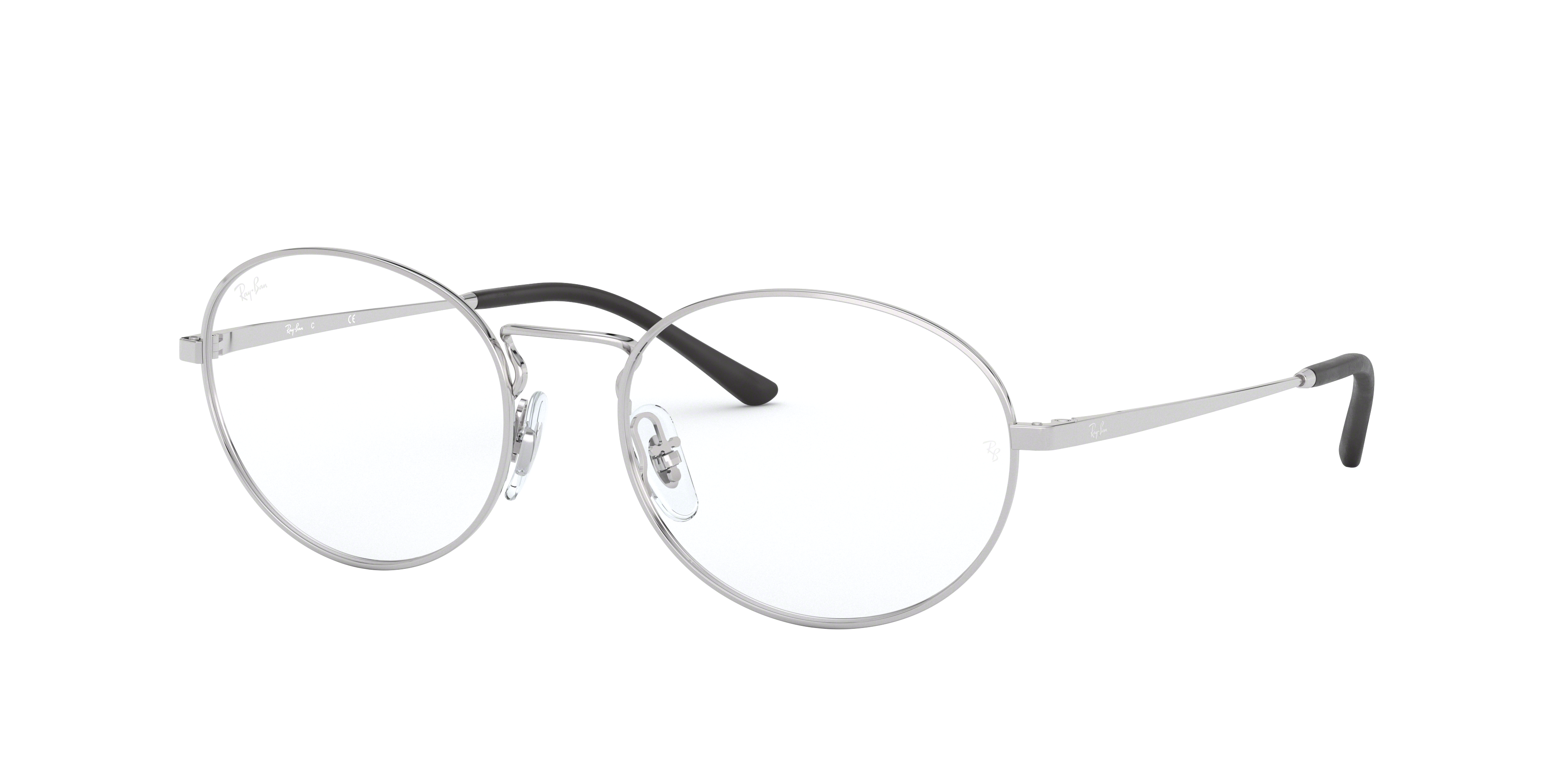 Rb6439 Optics Eyeglasses with Silver Frame - RB6439 | Ray-Ban®