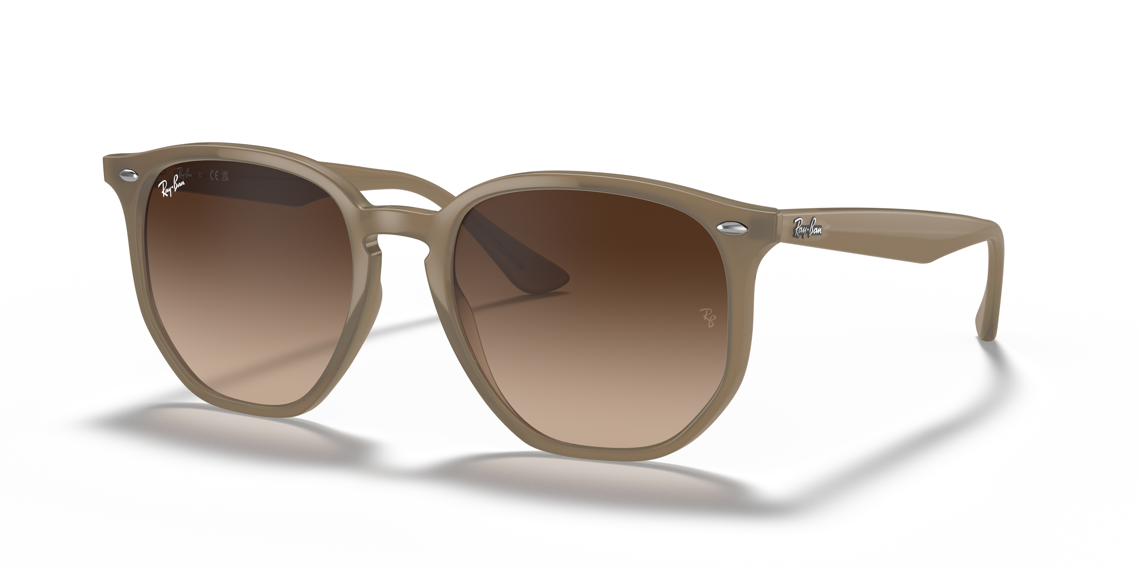 Rb4306 Sunglasses in Beige and Dark Brown - RB4306 | Ray-Ban® US