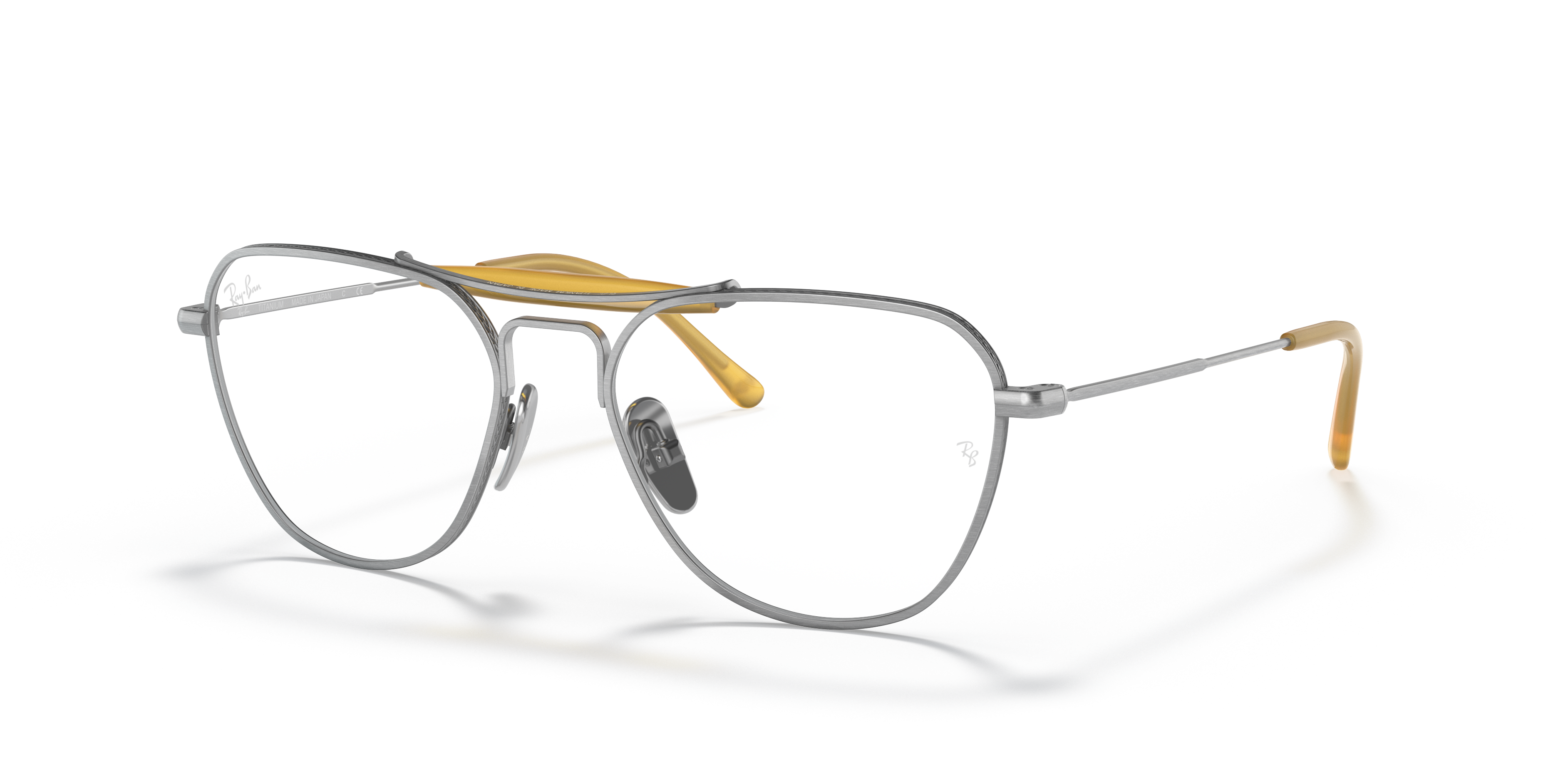 Rb8064 Titanium Optics Eyeglasses with Silver Frame - RB8064V | Ray-Ban® US