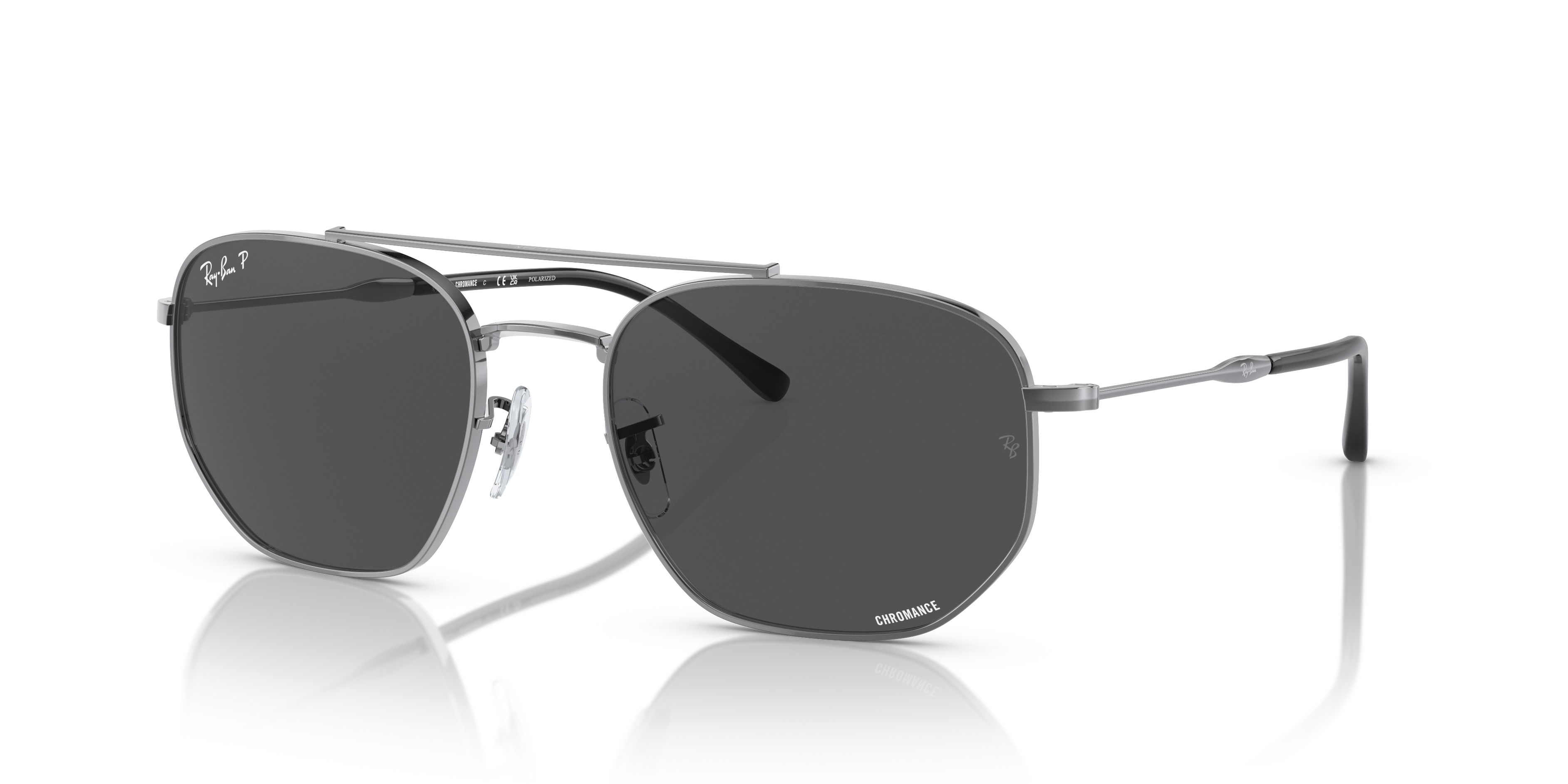 Rb3707 Sunglasses in Gunmetal and Grey - RB3707 | Ray-Ban® US