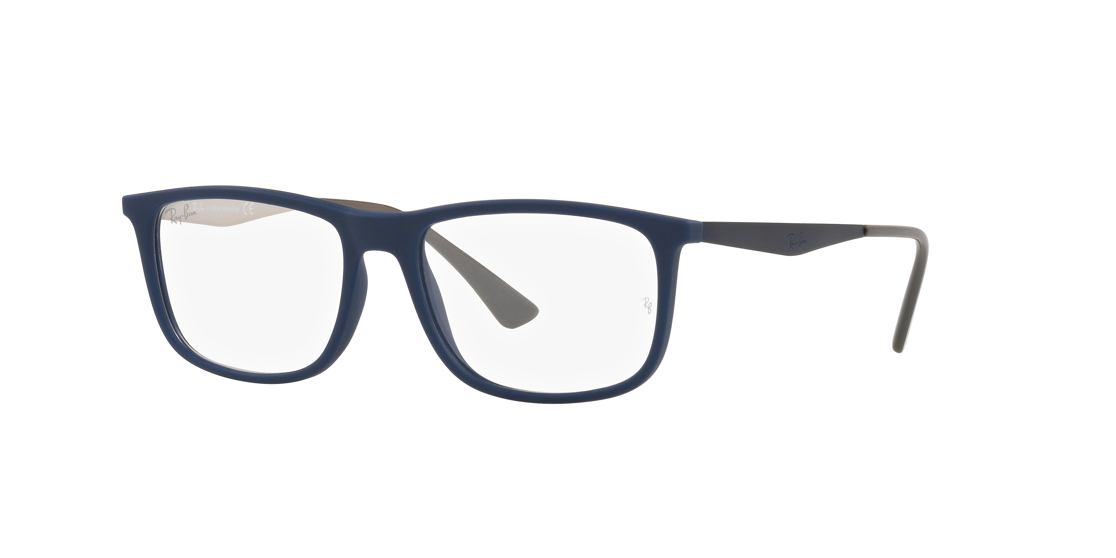 Óculos de Grau Rb1608 com armação na cor Azul-marinho fosco - RY1608L ...