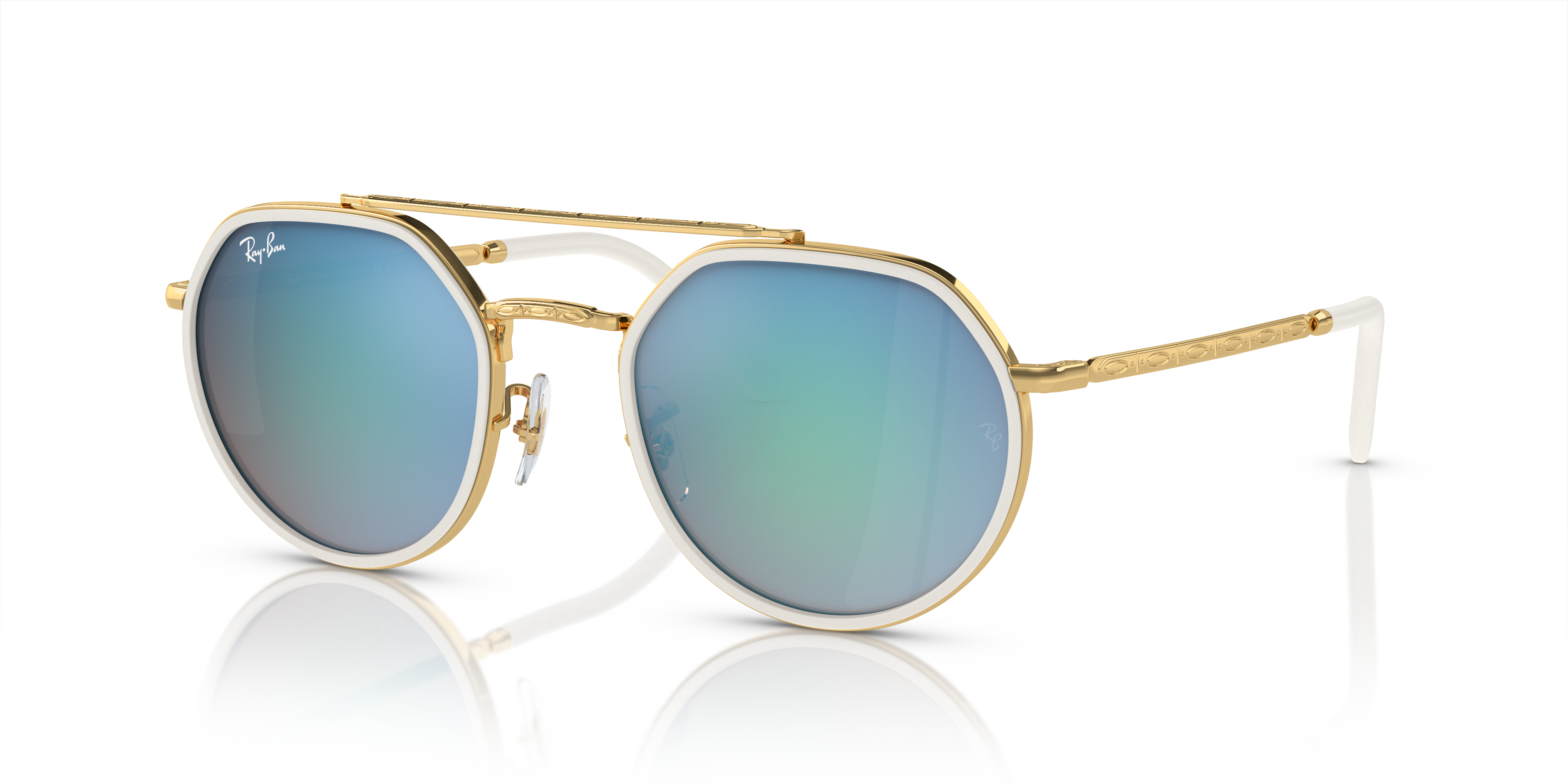 Rb3765 Sunglasses in Arista Gold and Blue - RB3765 | Ray-Ban® AU