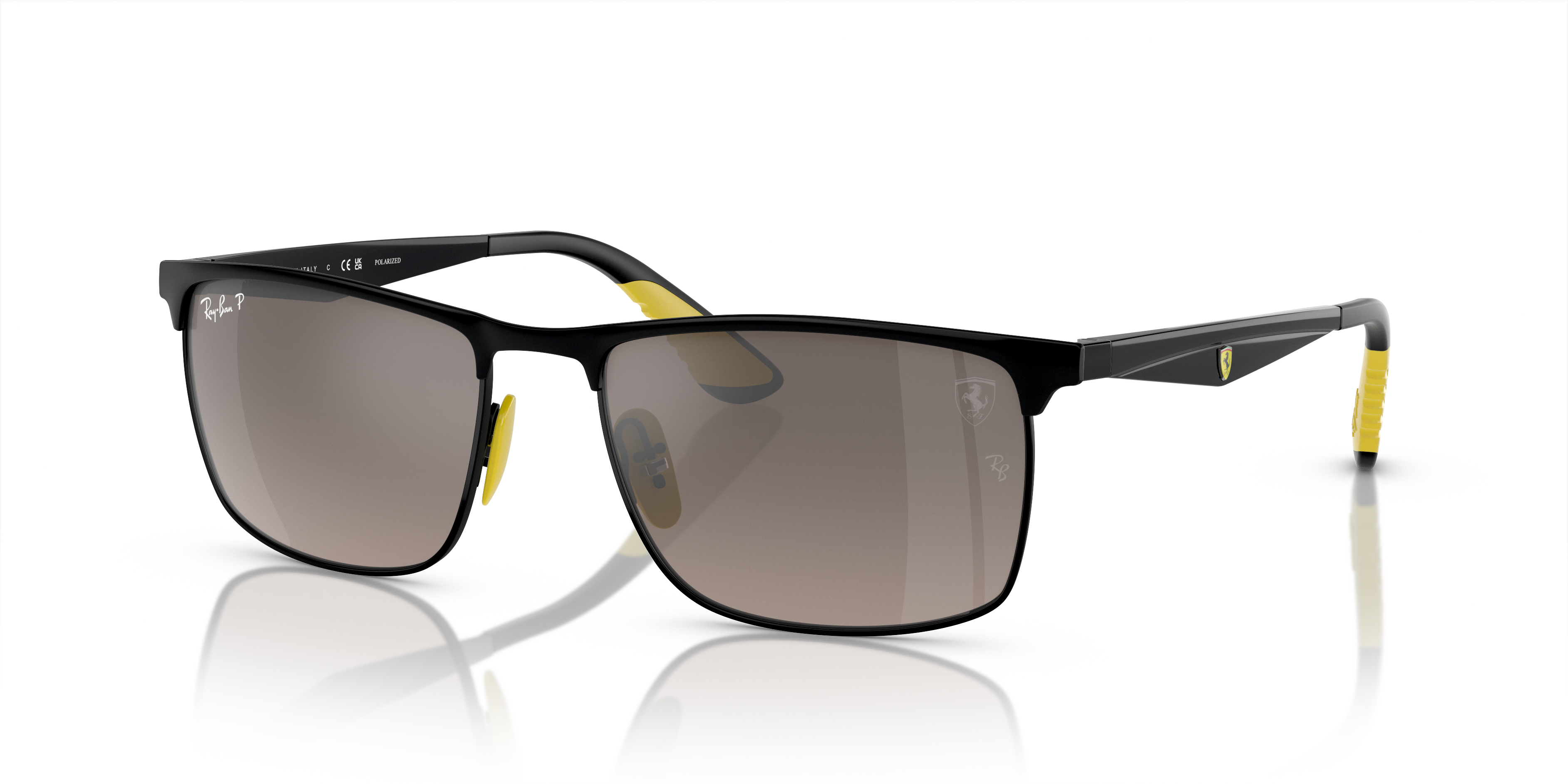 Rb3726m Scuderia Ferrari Collection Sunglasses in Black On Black and ...