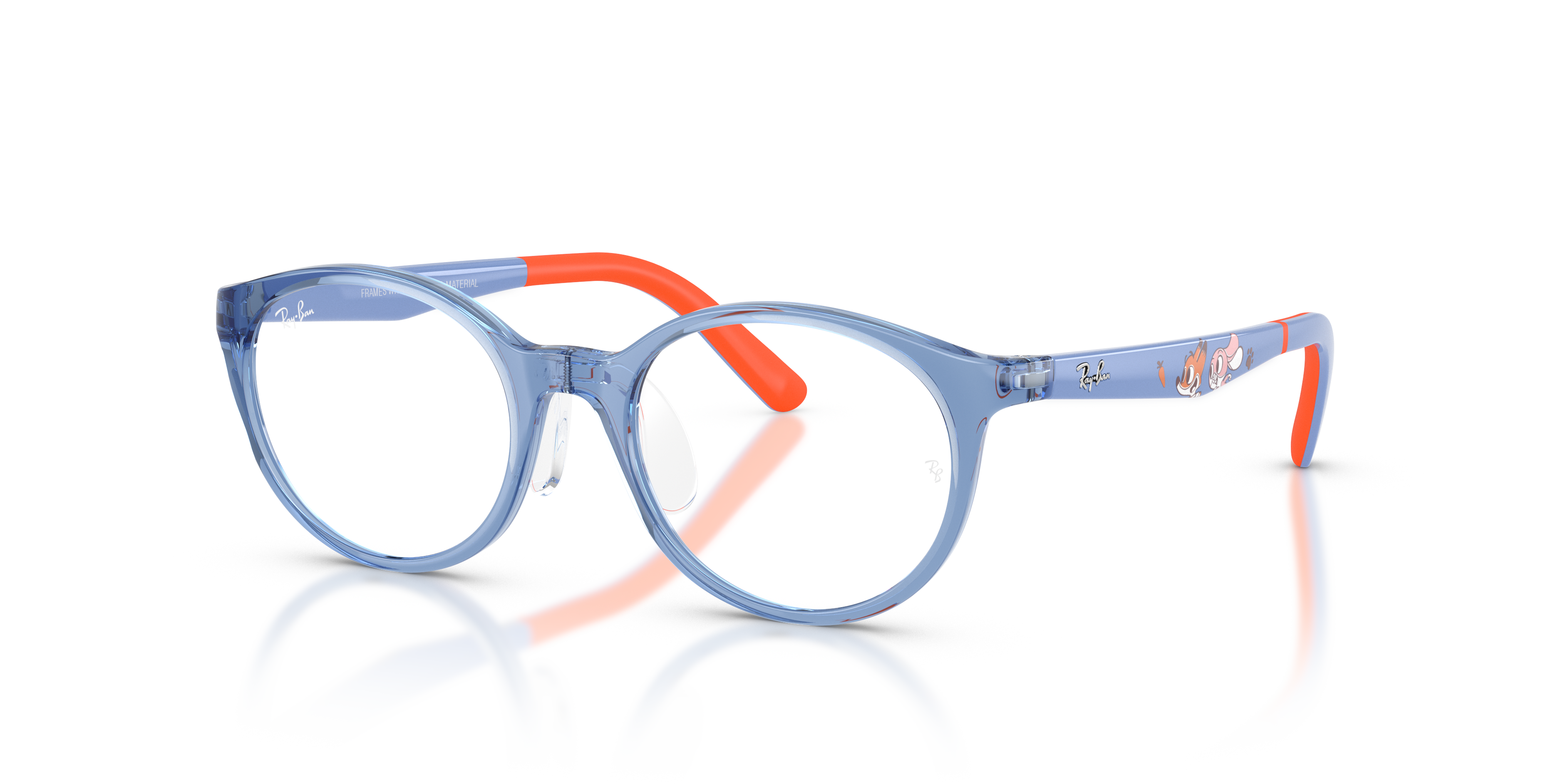 Ray-ban Disney - Zootopia Optical Kids Eyeglasses with Transparent Blue ...