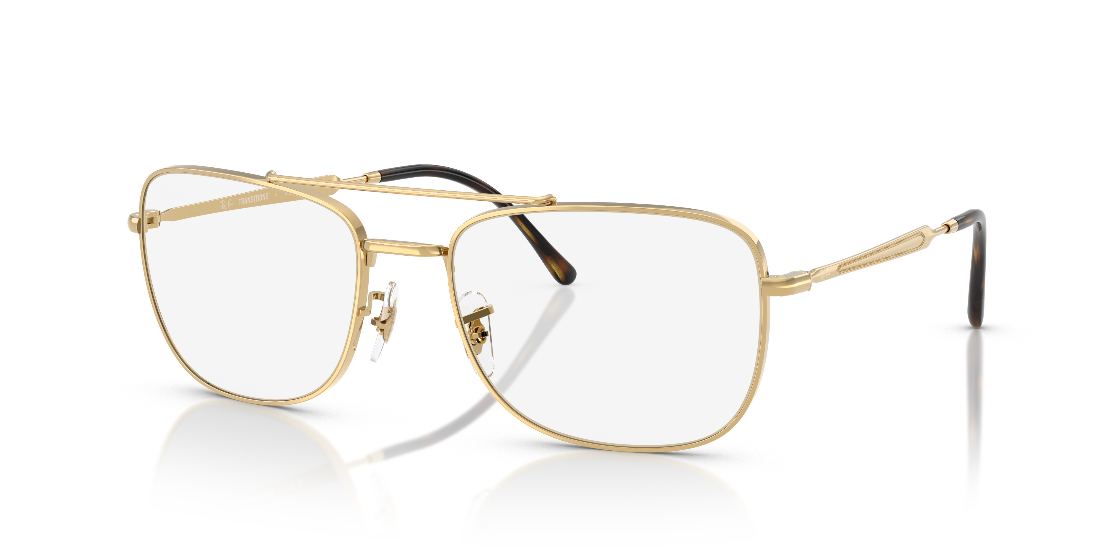 Rb3754 Transitions® Sunglasses in Arista Gold and Clear/Sapphire ...
