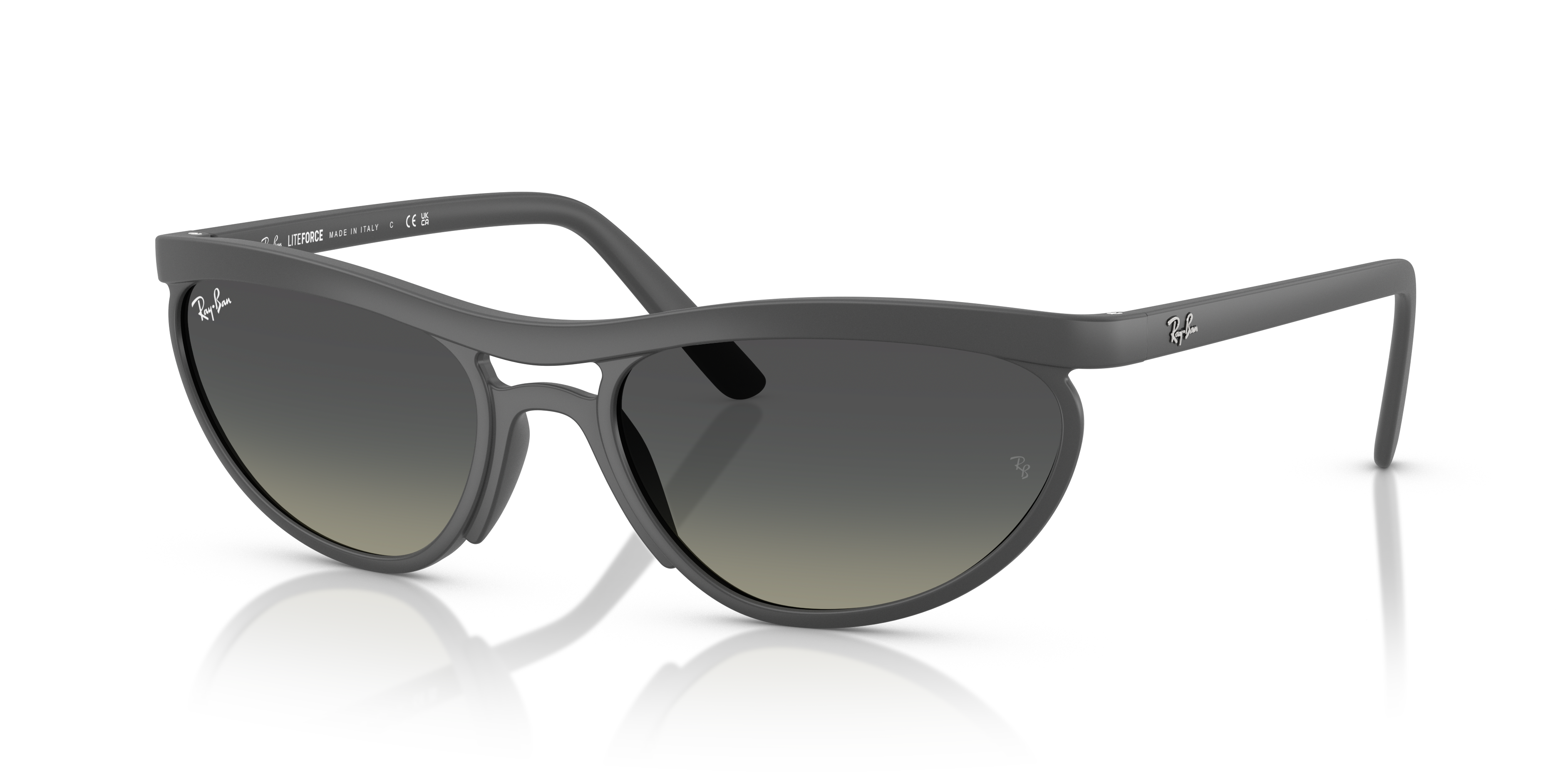 Predator Liteforce Sunglasses in Sand Grey and Grey Gradient - RB4453 ...