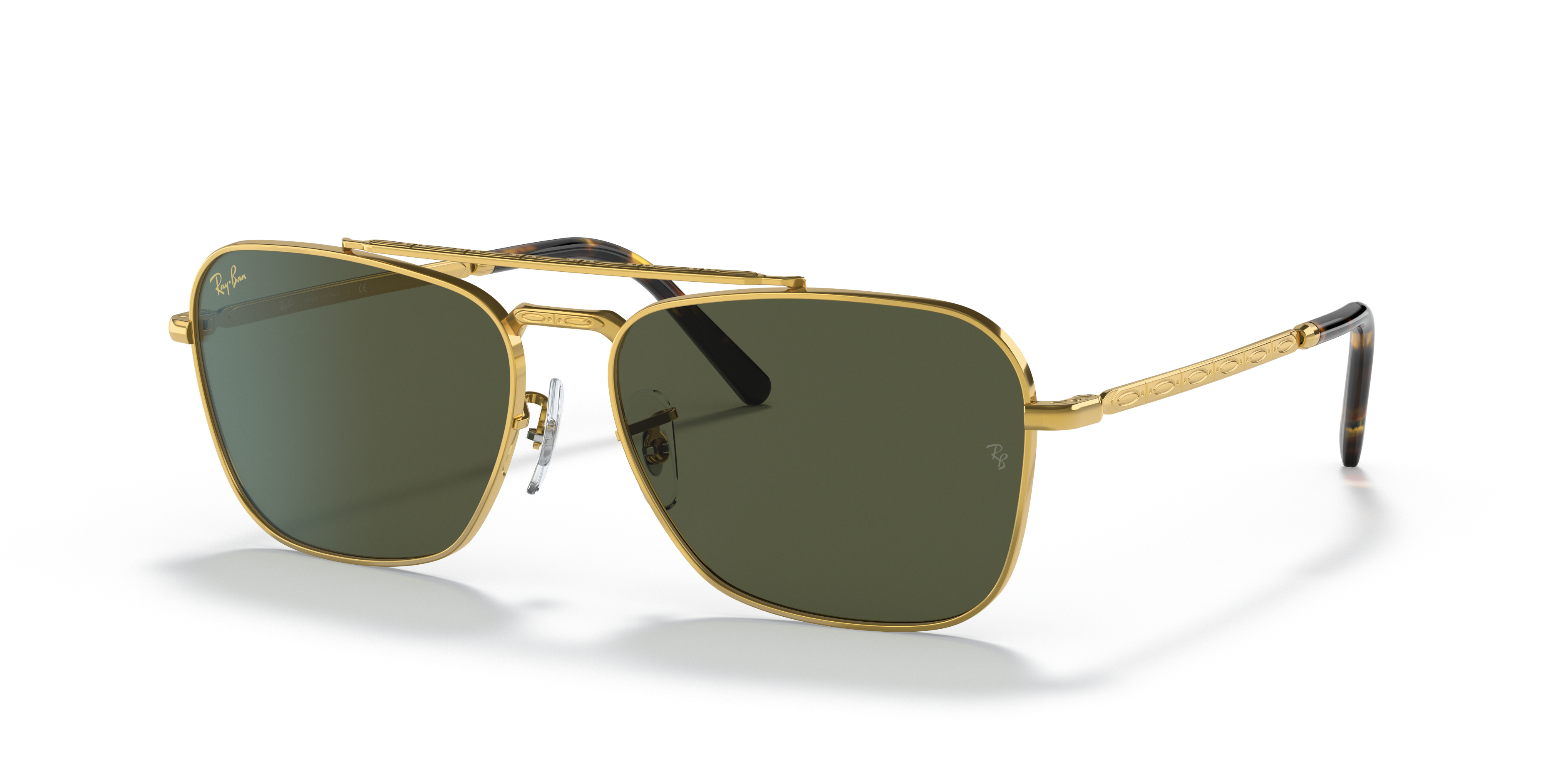 New Caravan Sunglasses in Gold and Green - RB3636 | Ray-Ban® US