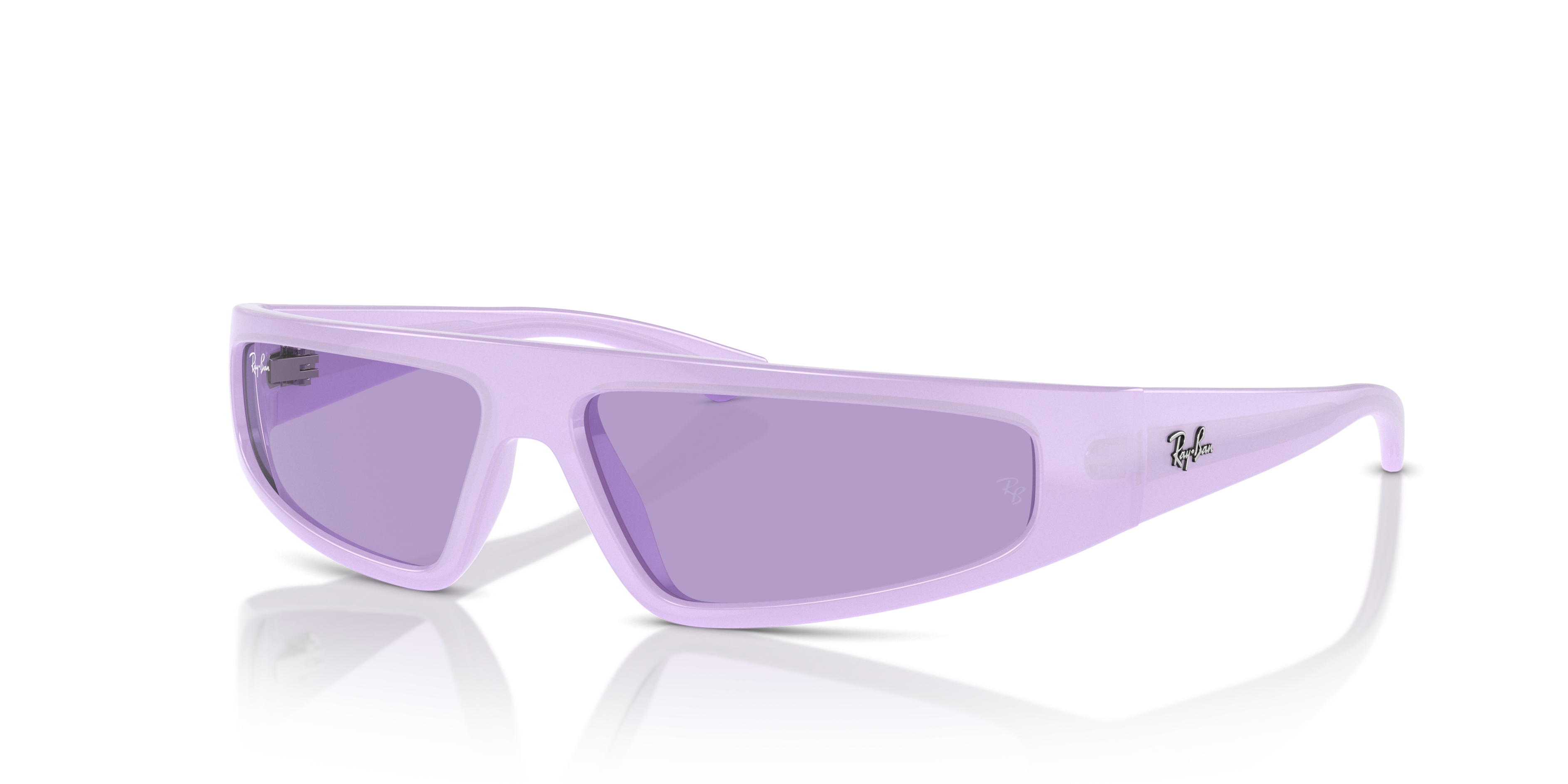 Izaz Bio-based Sunglasses in Lilac and Violet - RB4432 | Ray-Ban® US