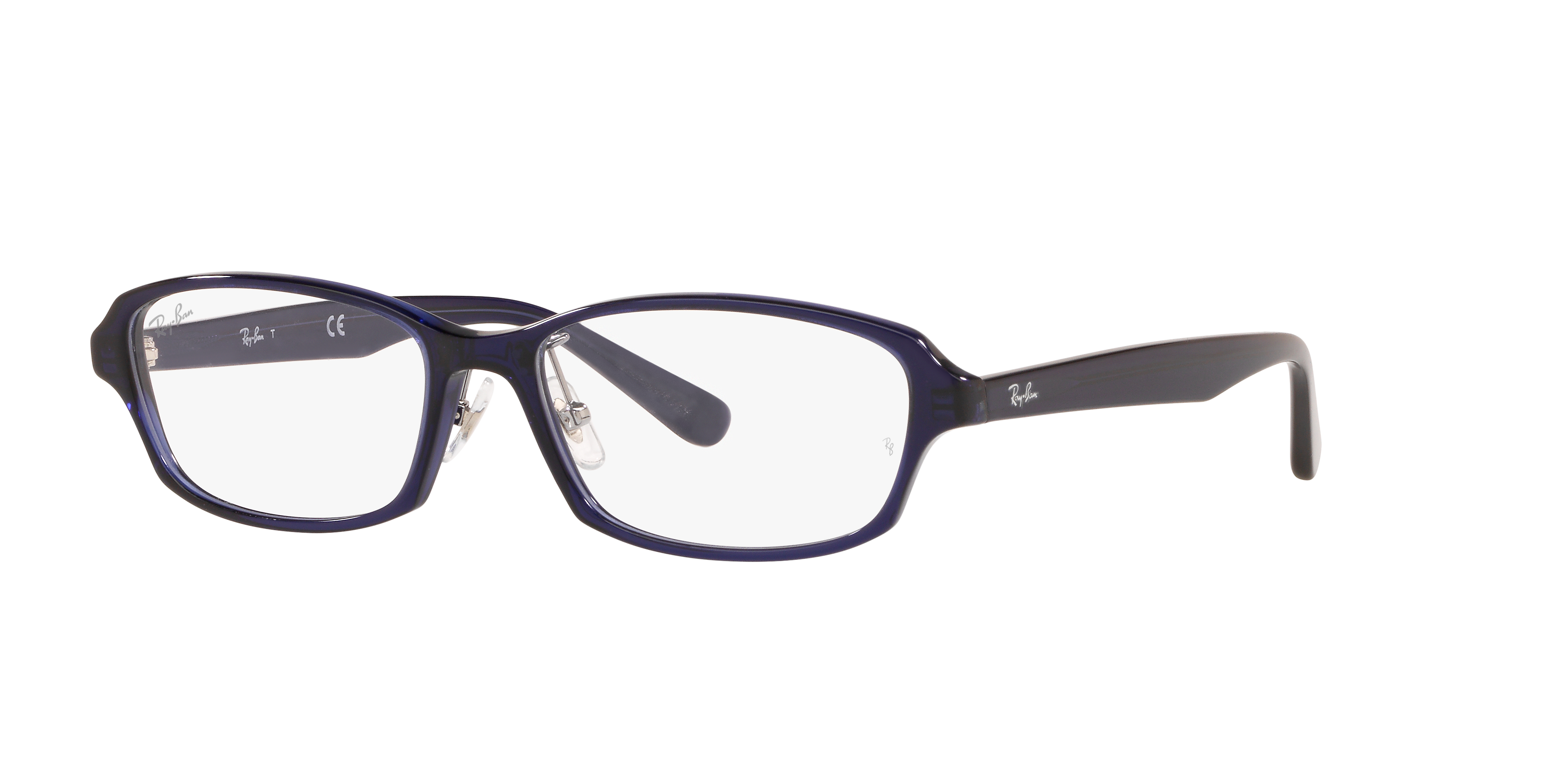 【レイバン公式ストア】 Ray-Ban® Rb5385 Optics メガネ | ダーク透明ブルー フレーム - RB5385D