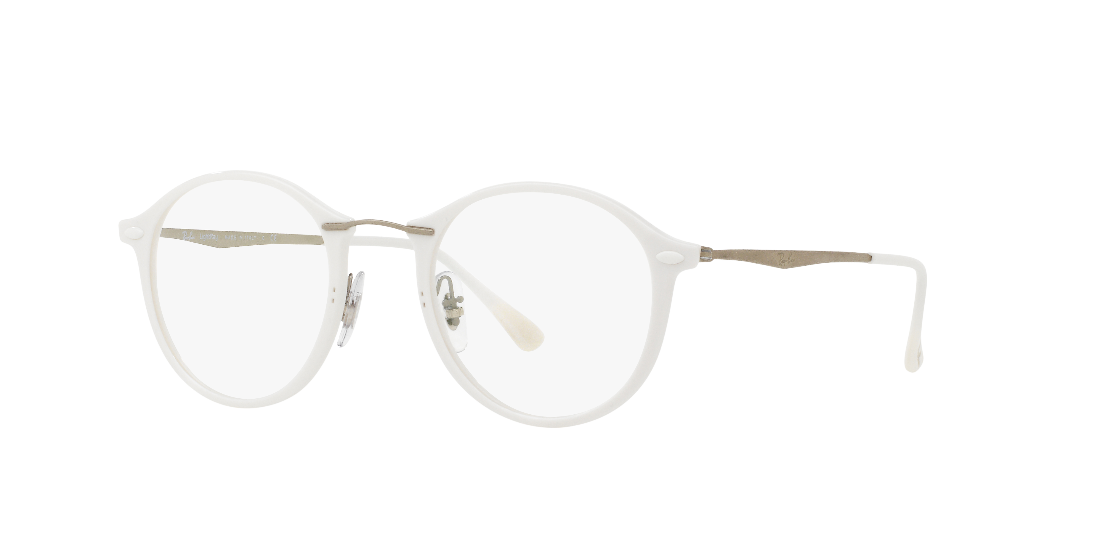 Rb7073 Optics Eyeglasses with White Frame - RB7073 | Ray-Ban® AU