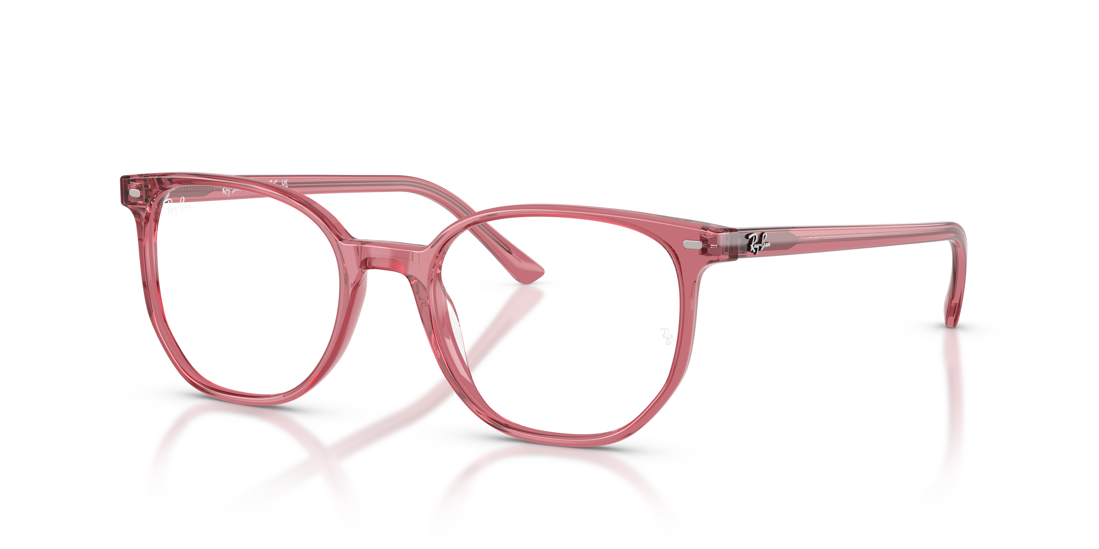 Elliot Optics Eyeglasses with Polished Pink Frame (50-19) - RB5397 ...