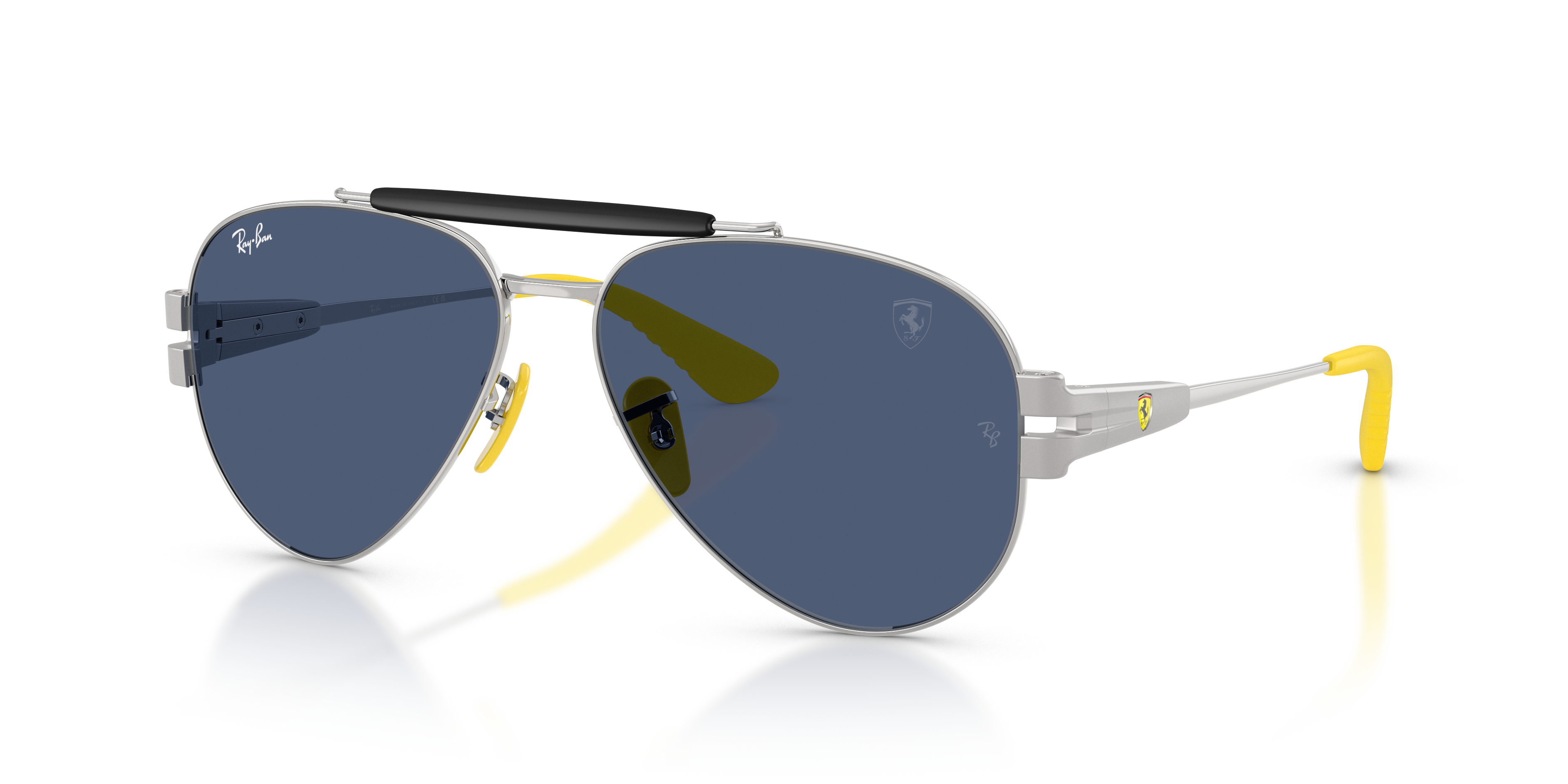 Rb3762m Scuderia Ferrari Collection Les lunettes de soleil Argent en ...