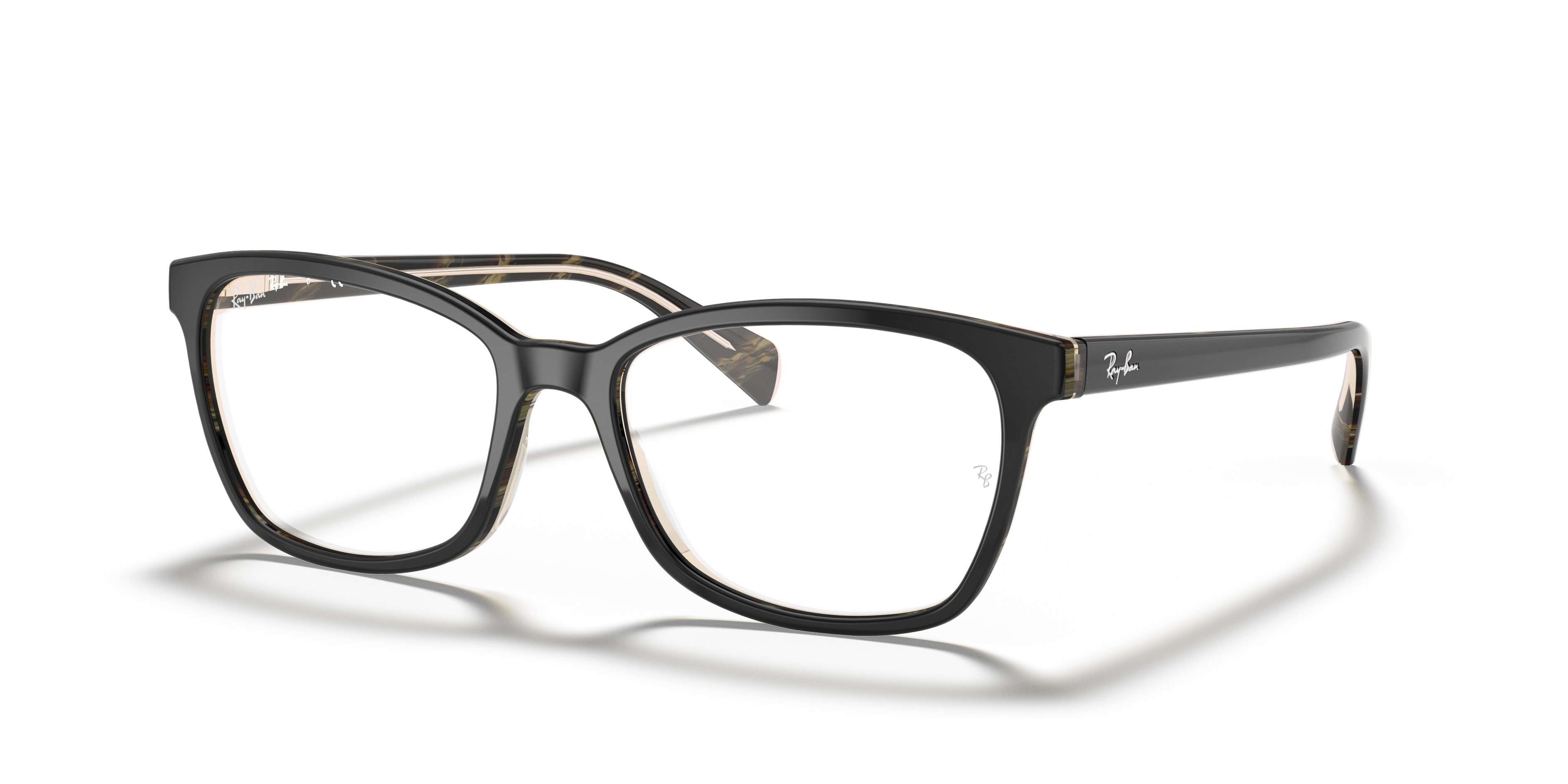 Rb5362 Optics Eyeglasses with Polished Black Frame - RB5362 | Ray-Ban® AU