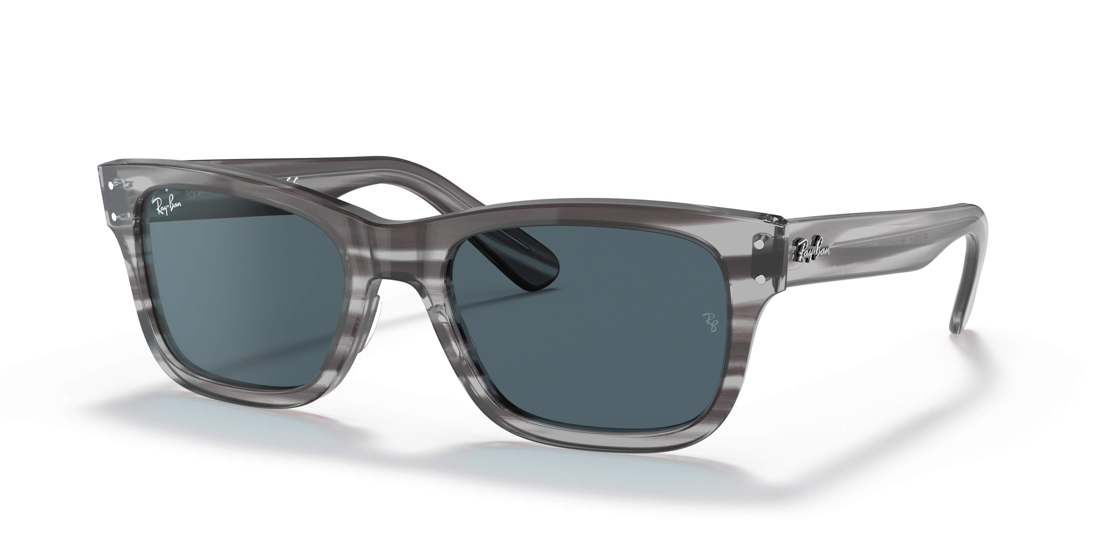 【レイバン公式ストア】 Ray-Ban® Burbank サングラス | グレー X ブルー - RB2283F