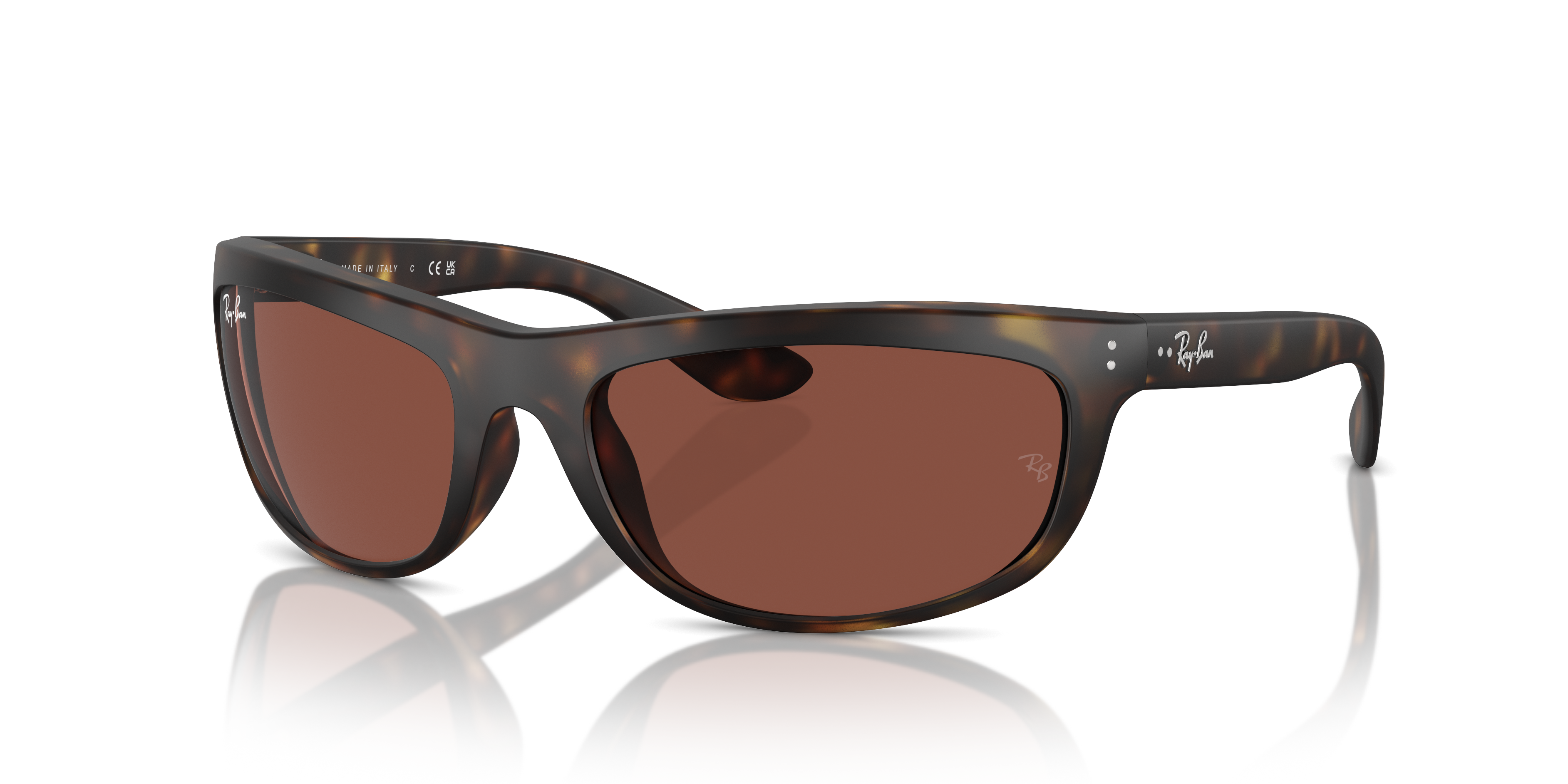 Balorama Sunglasses in Matte Havana and Red - RB4089 | Ray-Ban® US