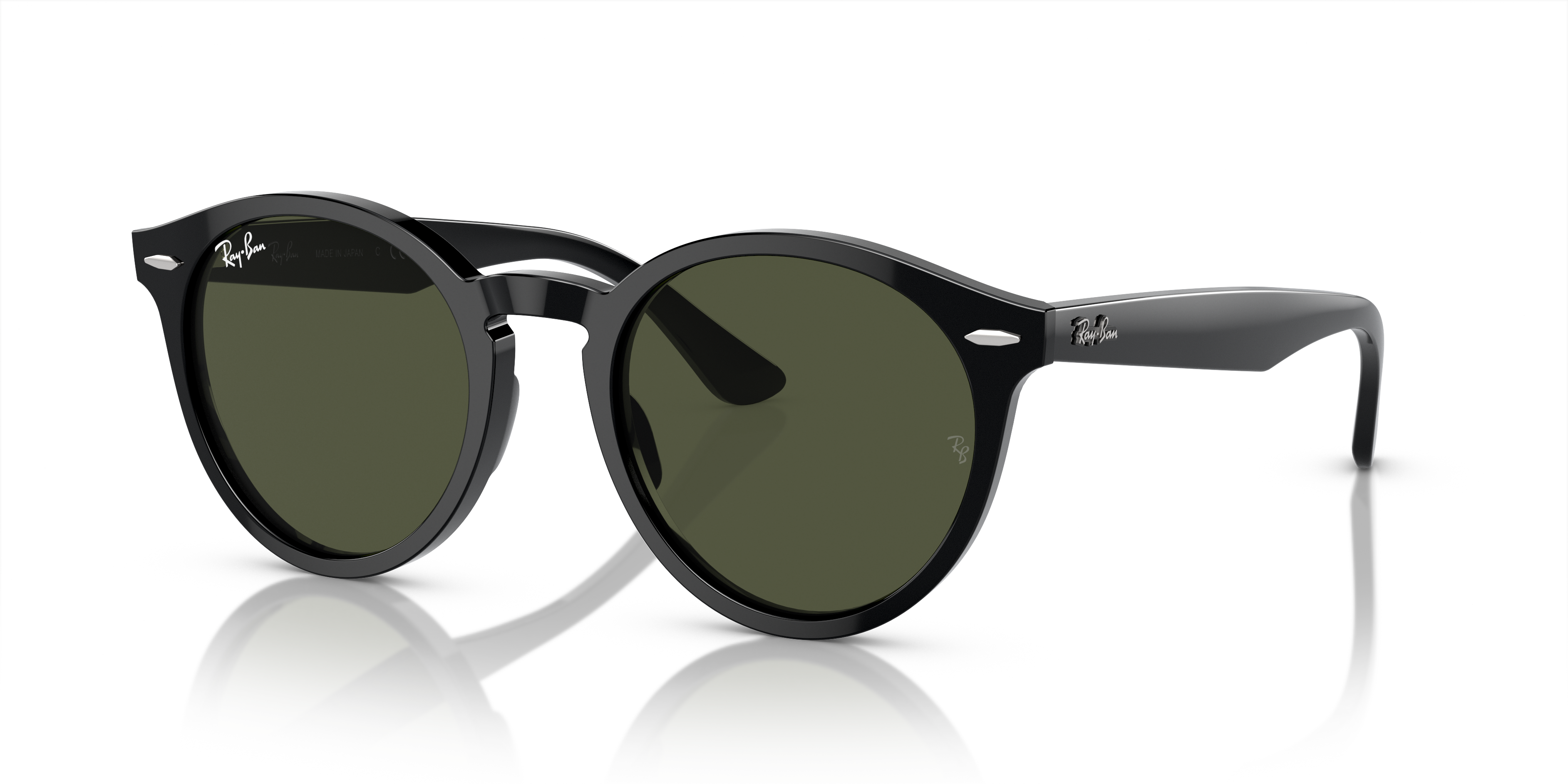 Larry Sunglasses in Black and Green - RB7680S | Ray-Ban® US