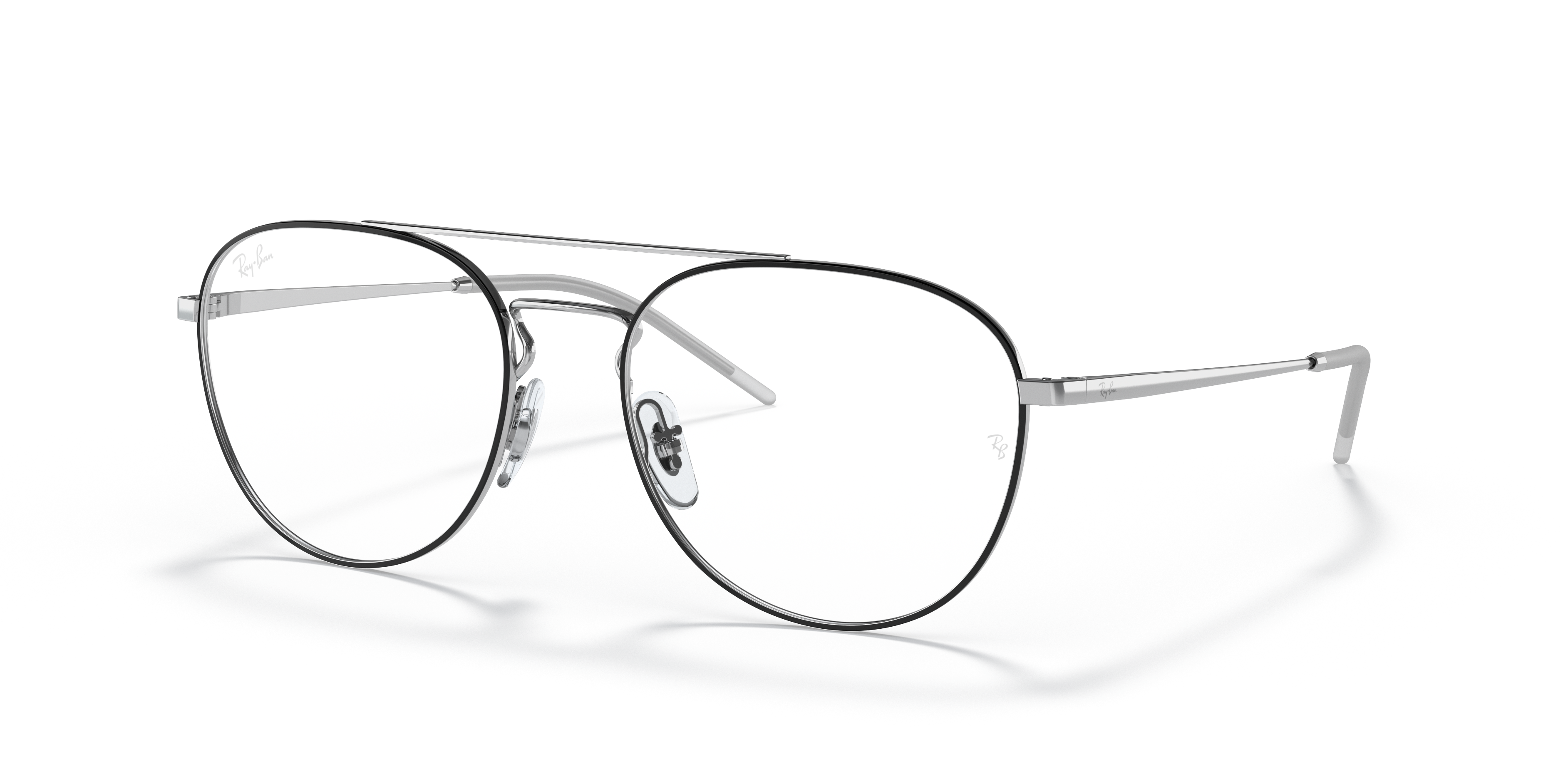 Rb6414 Optics Brillen mit Schwarz auf Silber Rahmen - RB6414 | Ray-Ban® DE