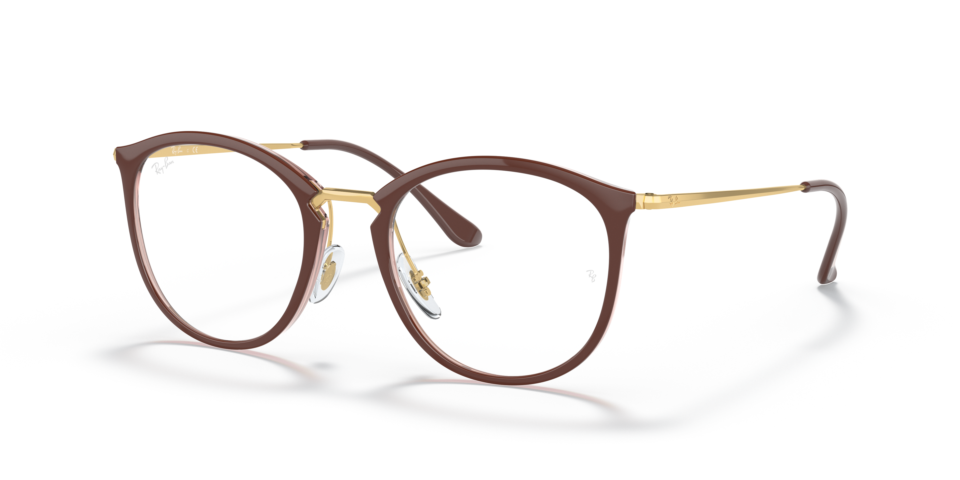 Rb7140 Optics Eyeglasses with Brown Frame - RB7140 | Ray-Ban® NO