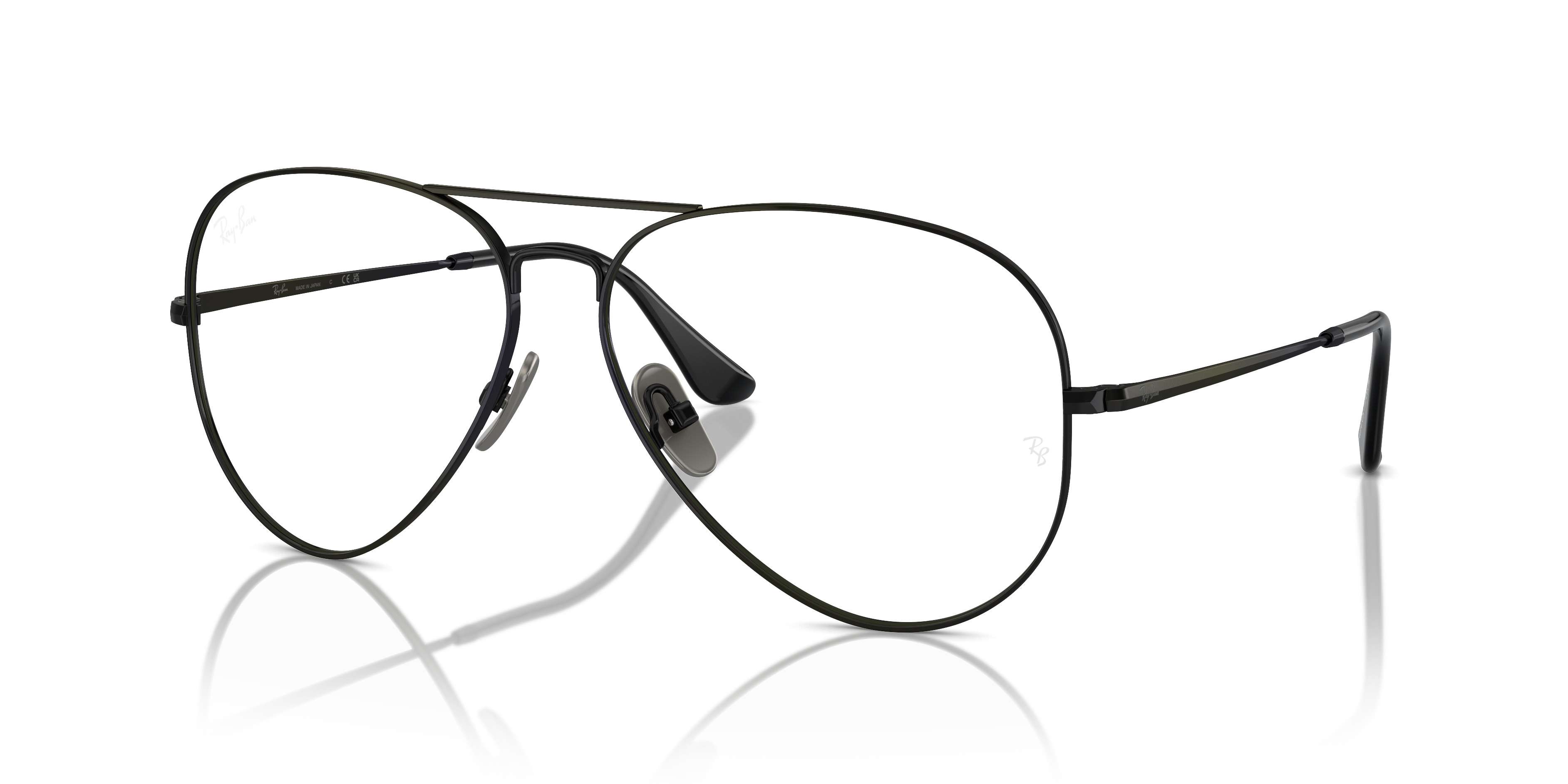 Aviator Titanium Optics Eyeglasses with Black Frame - RB8789 | Ray-Ban® US