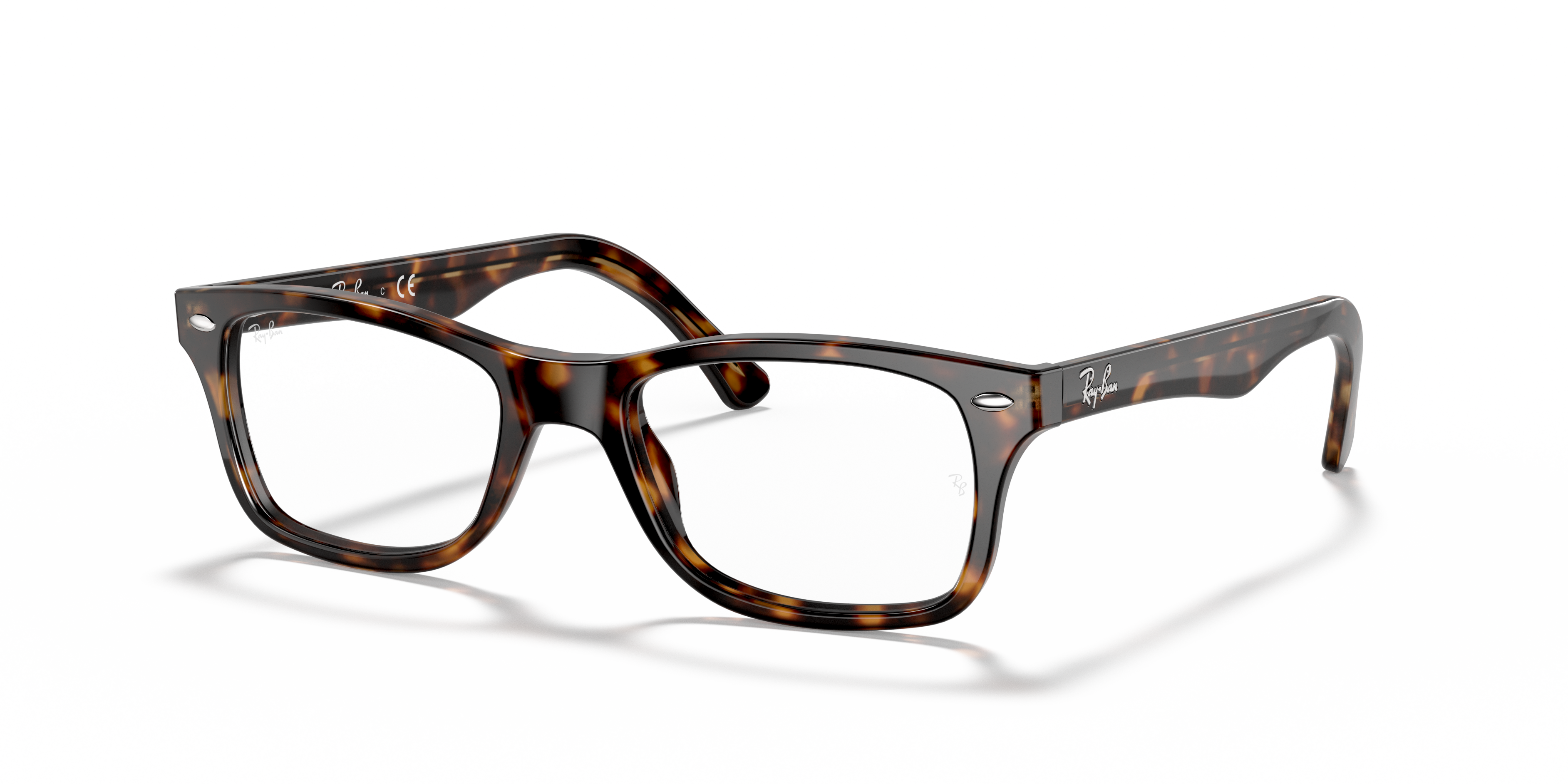 Les lunettes de vue Rb5228 Optics avec monture Havana foncé - RB5228 ...