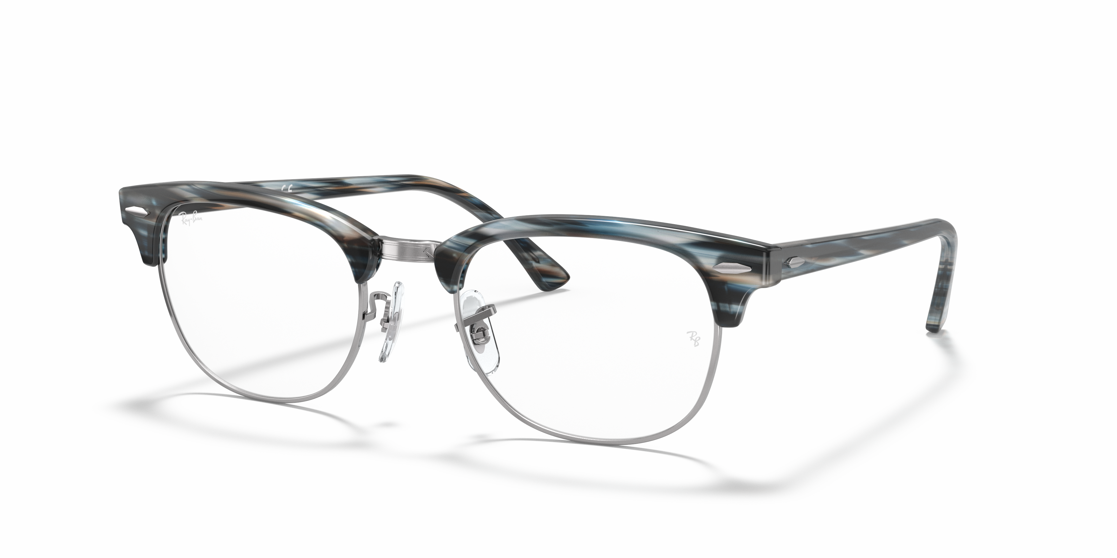 Clubmaster Optics 镜架 蓝色 光学眼镜 - RB5154 | Ray-Ban®