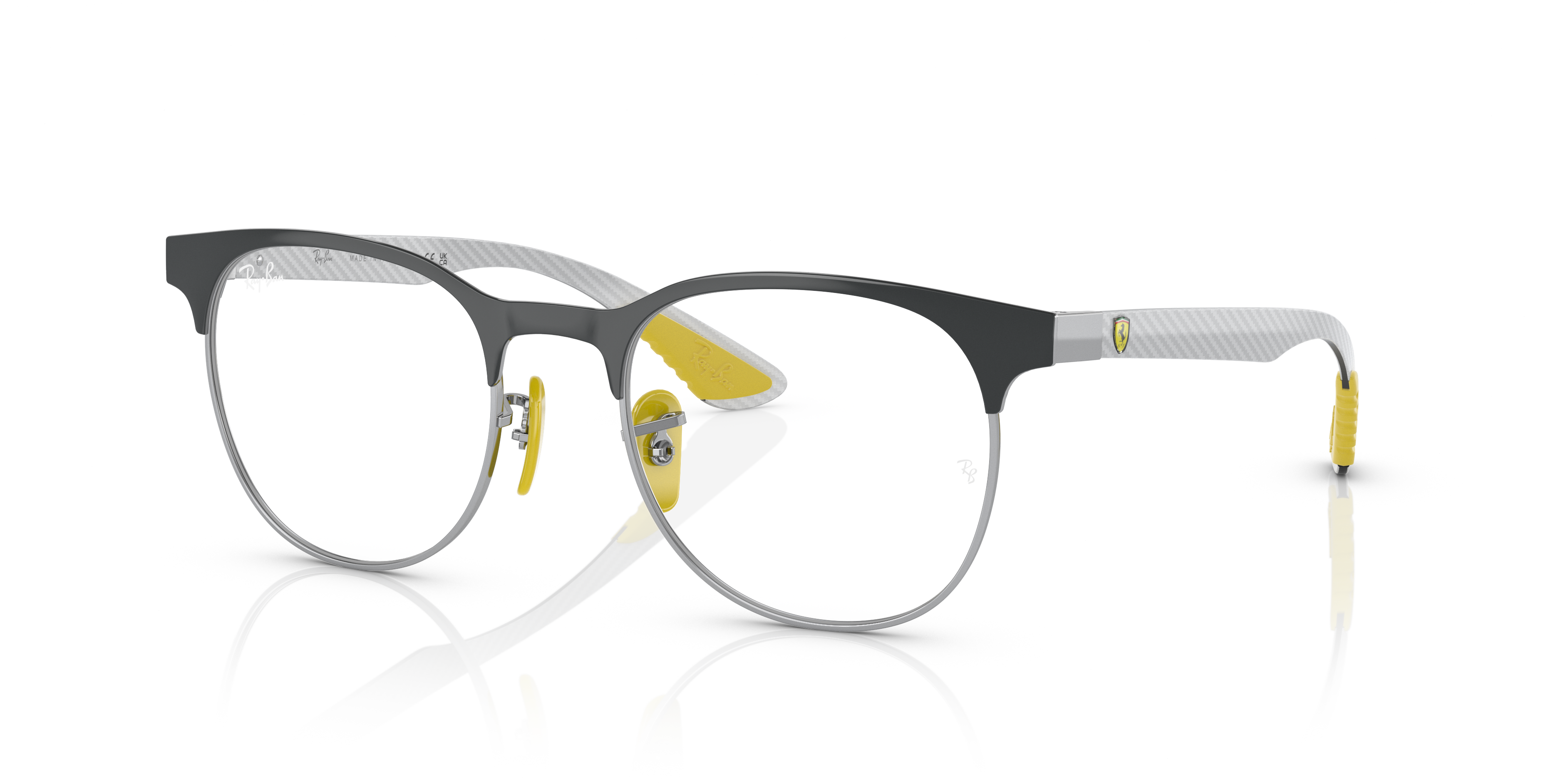 Rb8327m Optics Scuderia Ferrari Collection Eyeglasses with Polished ...
