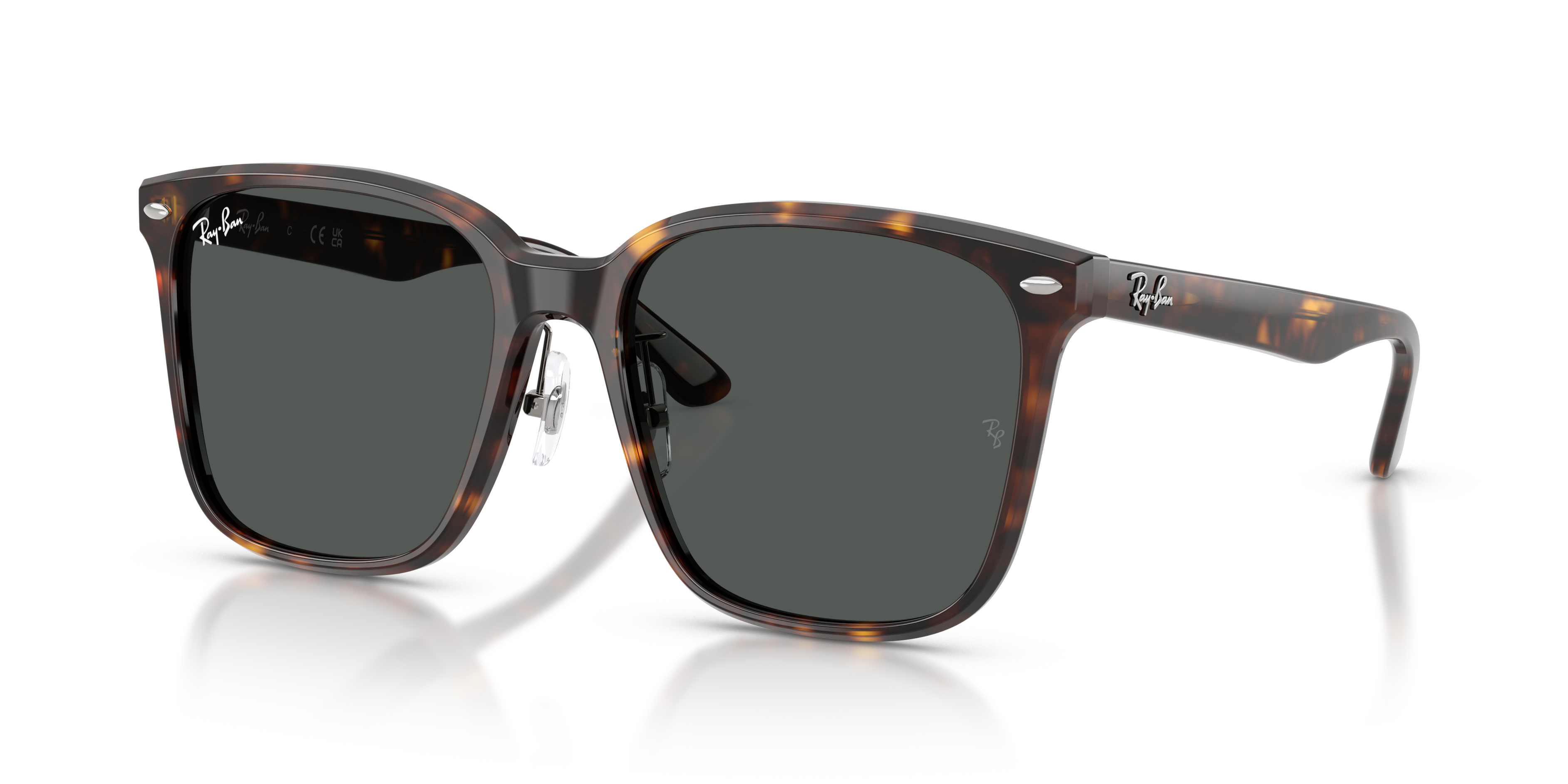 Rb2206d Sunglasses in Polished Havana and Dark Grey (57-18) - RB2206D ...