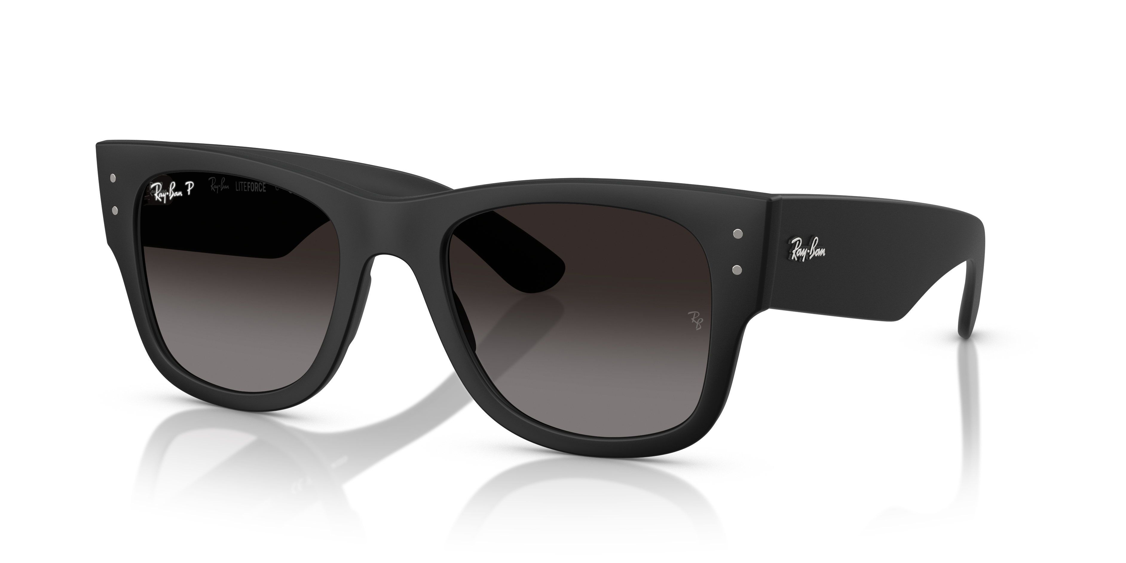 Gafas de Sol Mega Wayfarer Liteforce en Negro Arena y Polar Gris ...