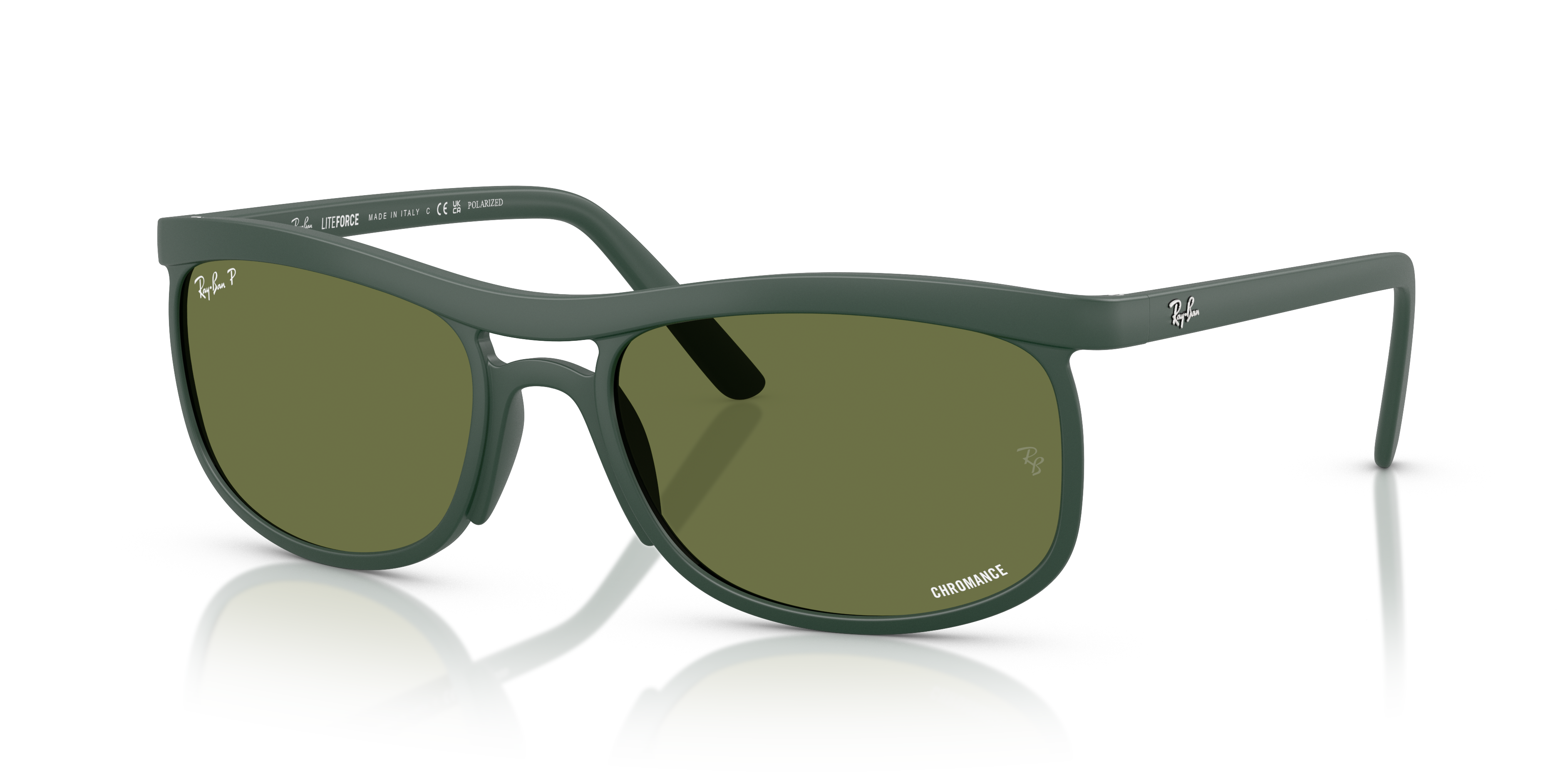 Gafas de Sol Rb4452ch Chromance Liteforce en Verde Arena y Green Chromance - RB4452CH | Ray-Ban® ES