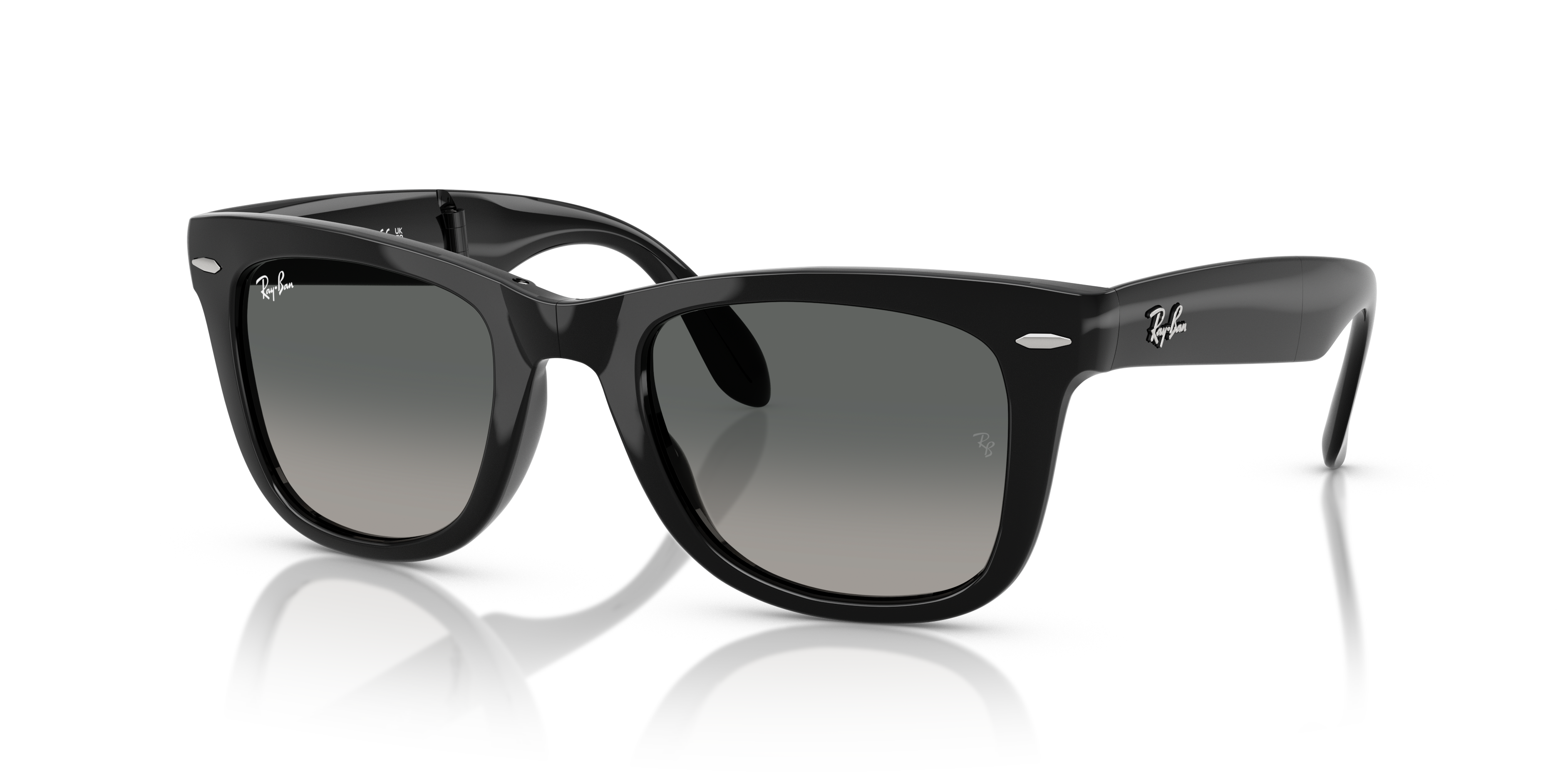 Wayfarer Folding Classic X The Ones Sunglasses in Black and Gradient ...