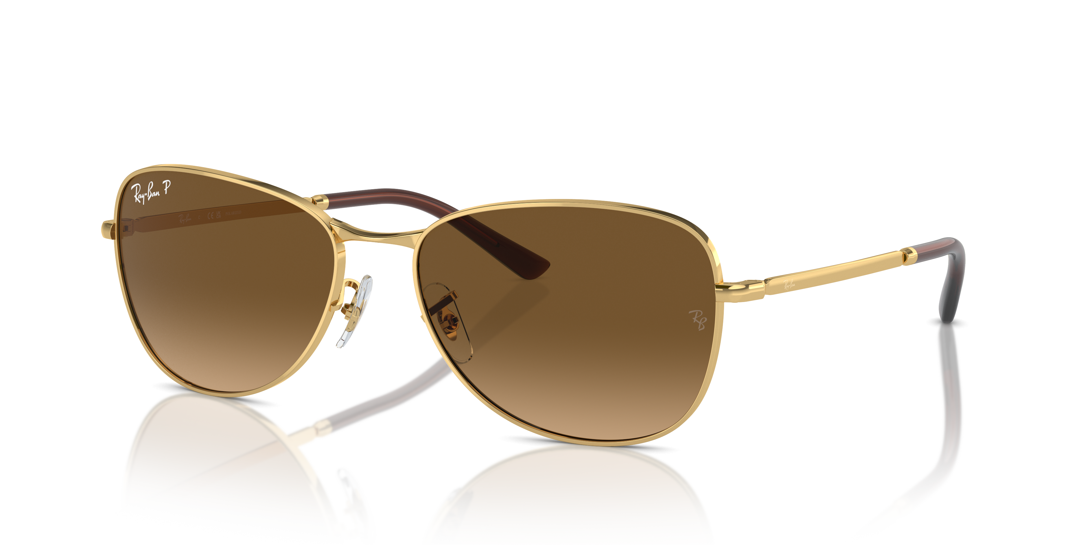 Rb3733 Sunglasses in Arista Gold and Brown - RB3733 | Ray-Ban® US
