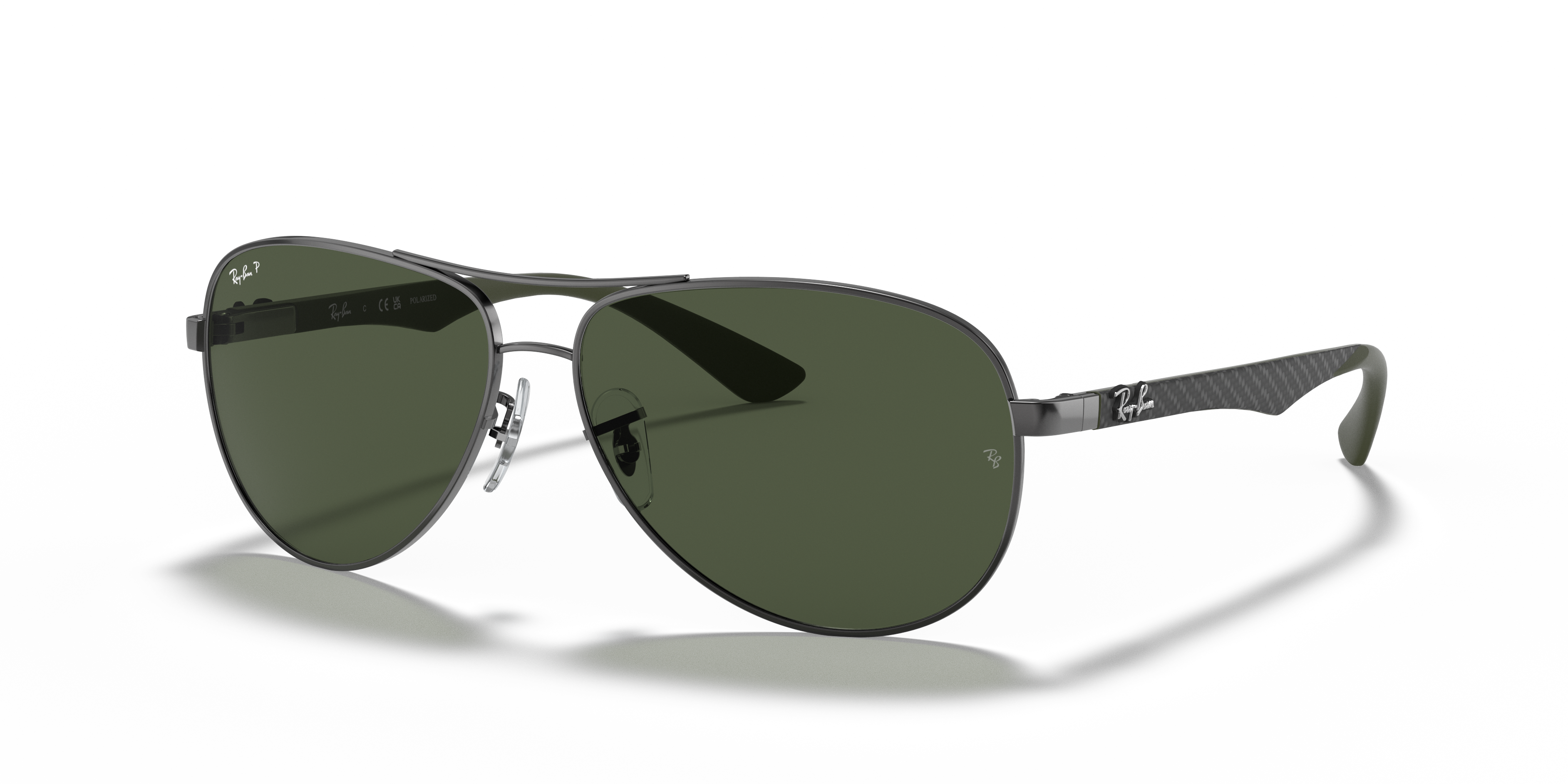 Carbon Fibre 搭 抛光 枪管灰色 的 G-15 Green Polarized (61-13) - RB8313 | Ray ...
