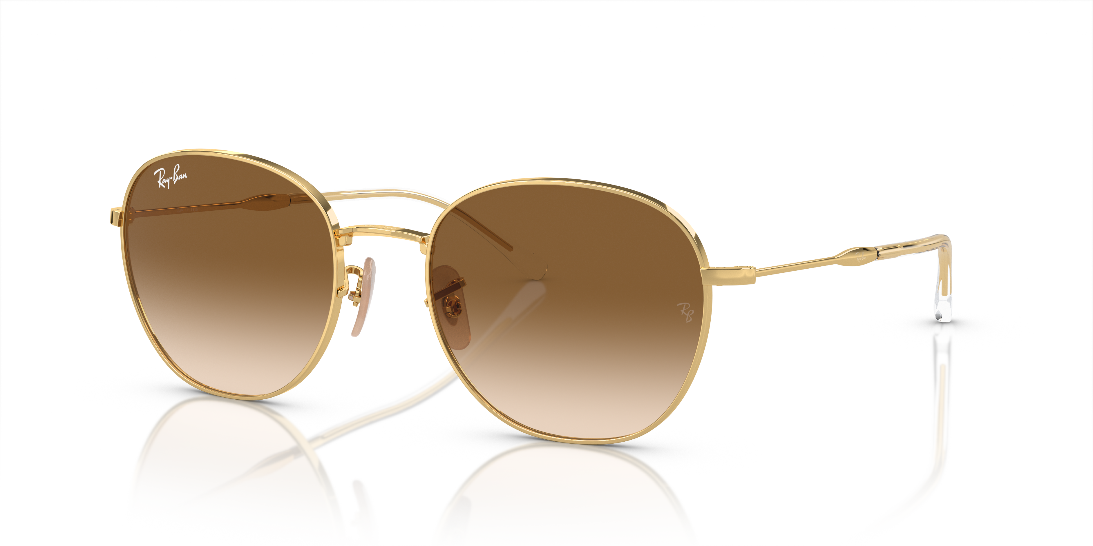 Rb3809 Sunglasses In Arista Gold And Light Brown Rb3809 Ray Ban®