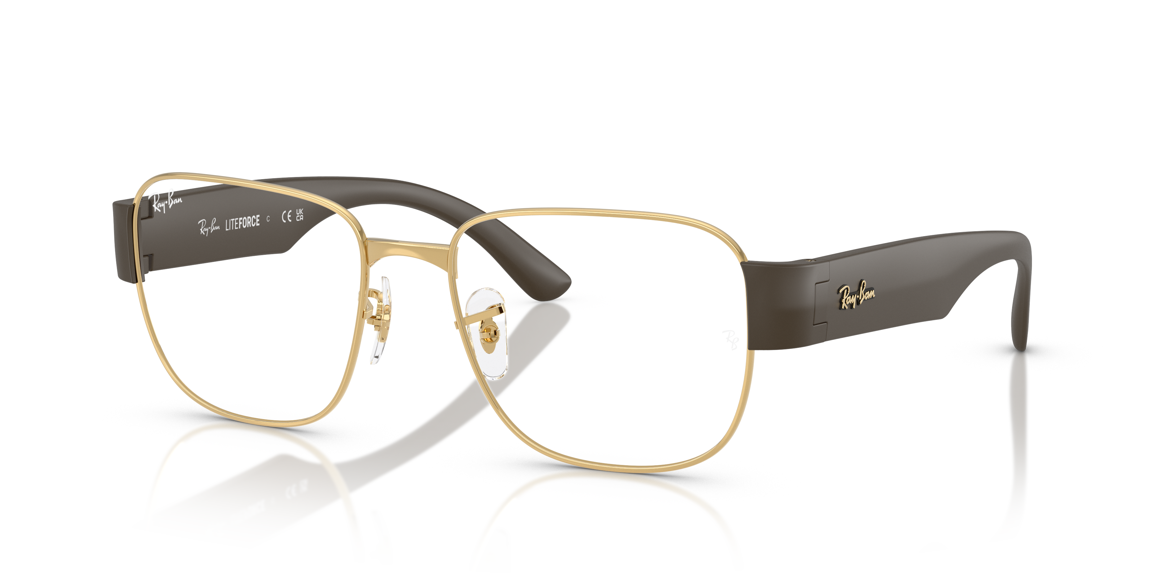 Rb6532 Optics Brillen mit Arista Gold Rahmen - RB6532 | Ray-Ban® AT