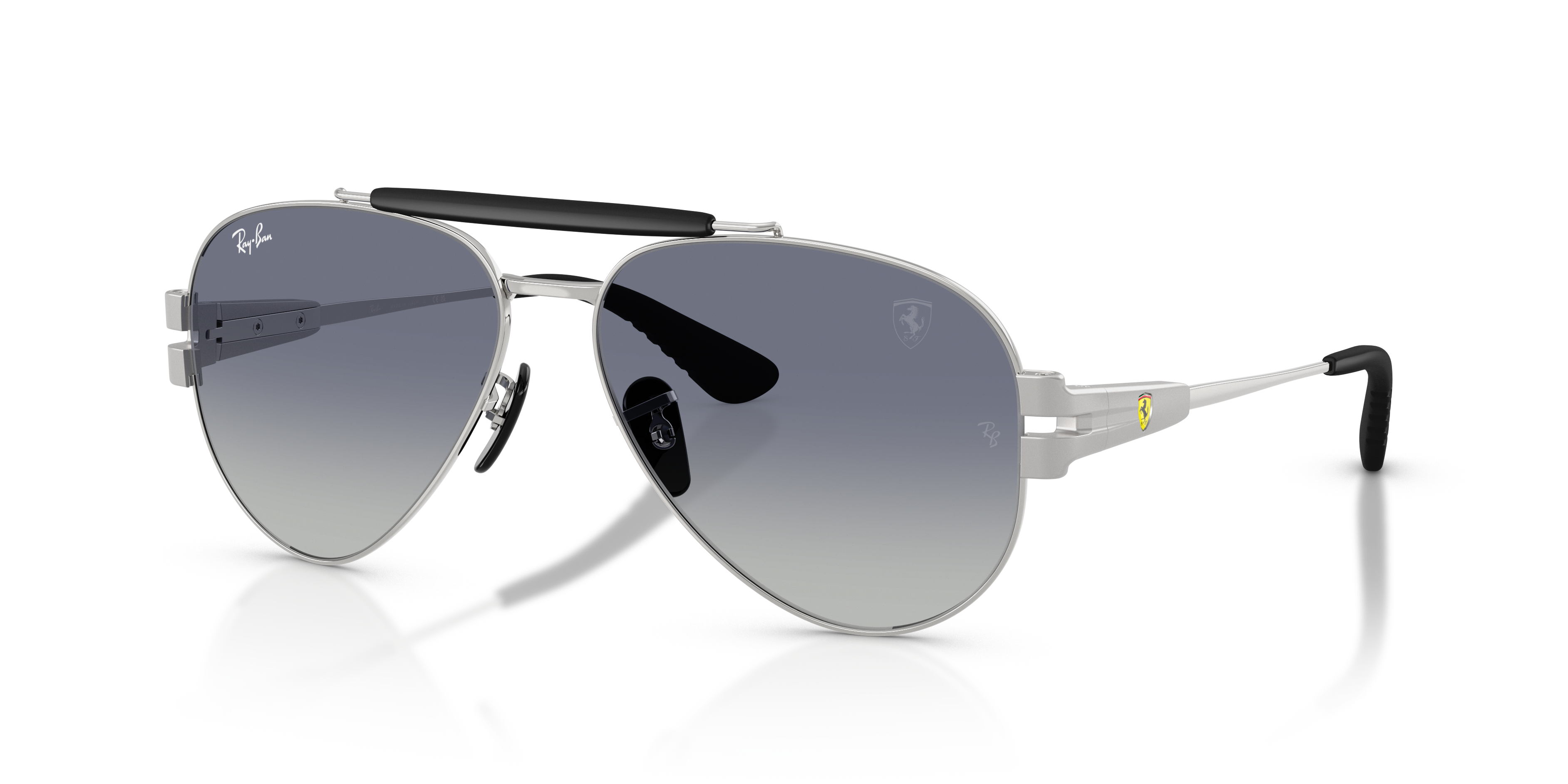 Rb3762m Scuderia Ferrari Collection Sunglasses in Silver and Grey ...