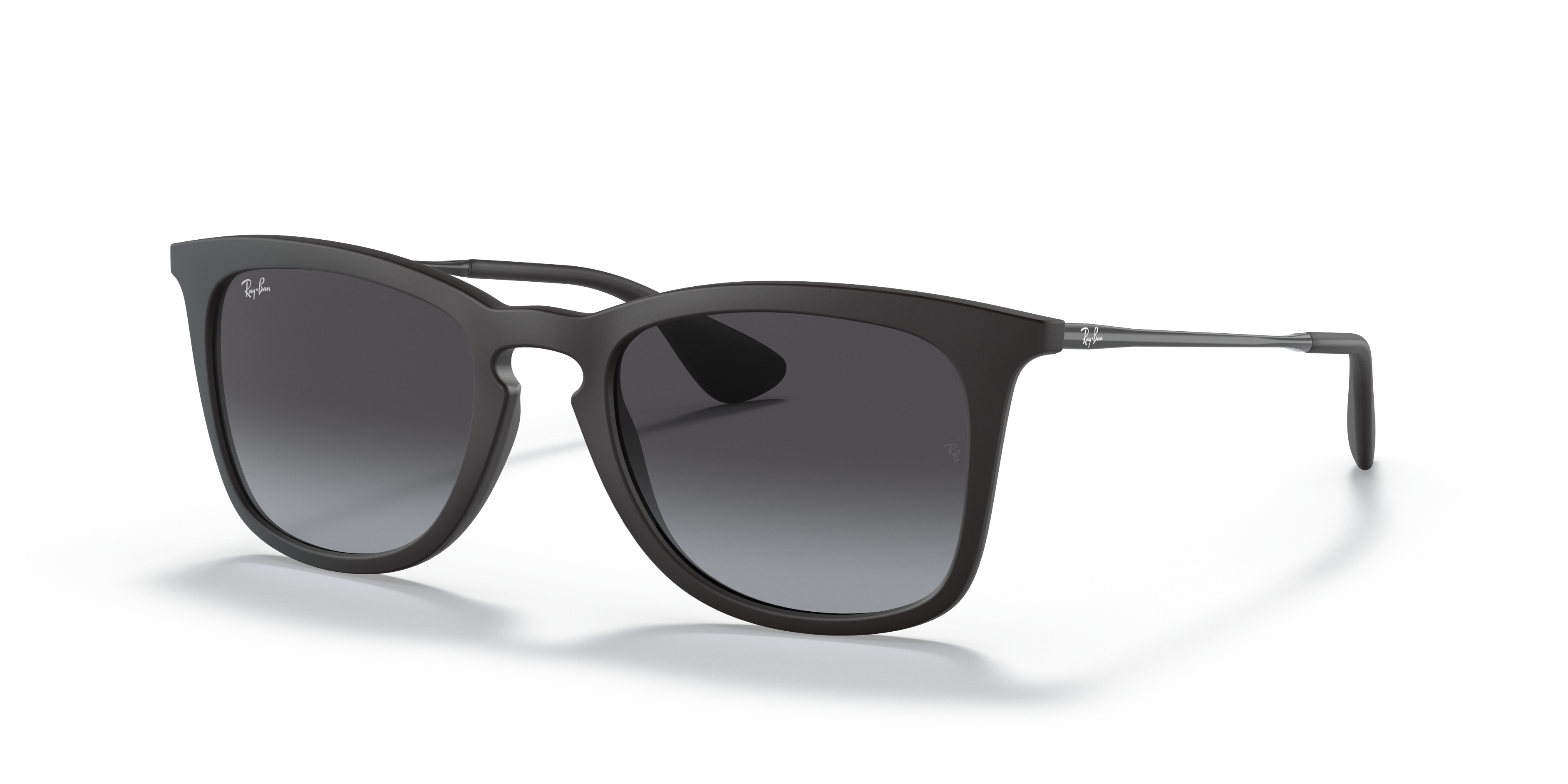 Rb4221 Sunglasses in Rubber Black and Grey Gradient - RB4221 | Ray-Ban® DK