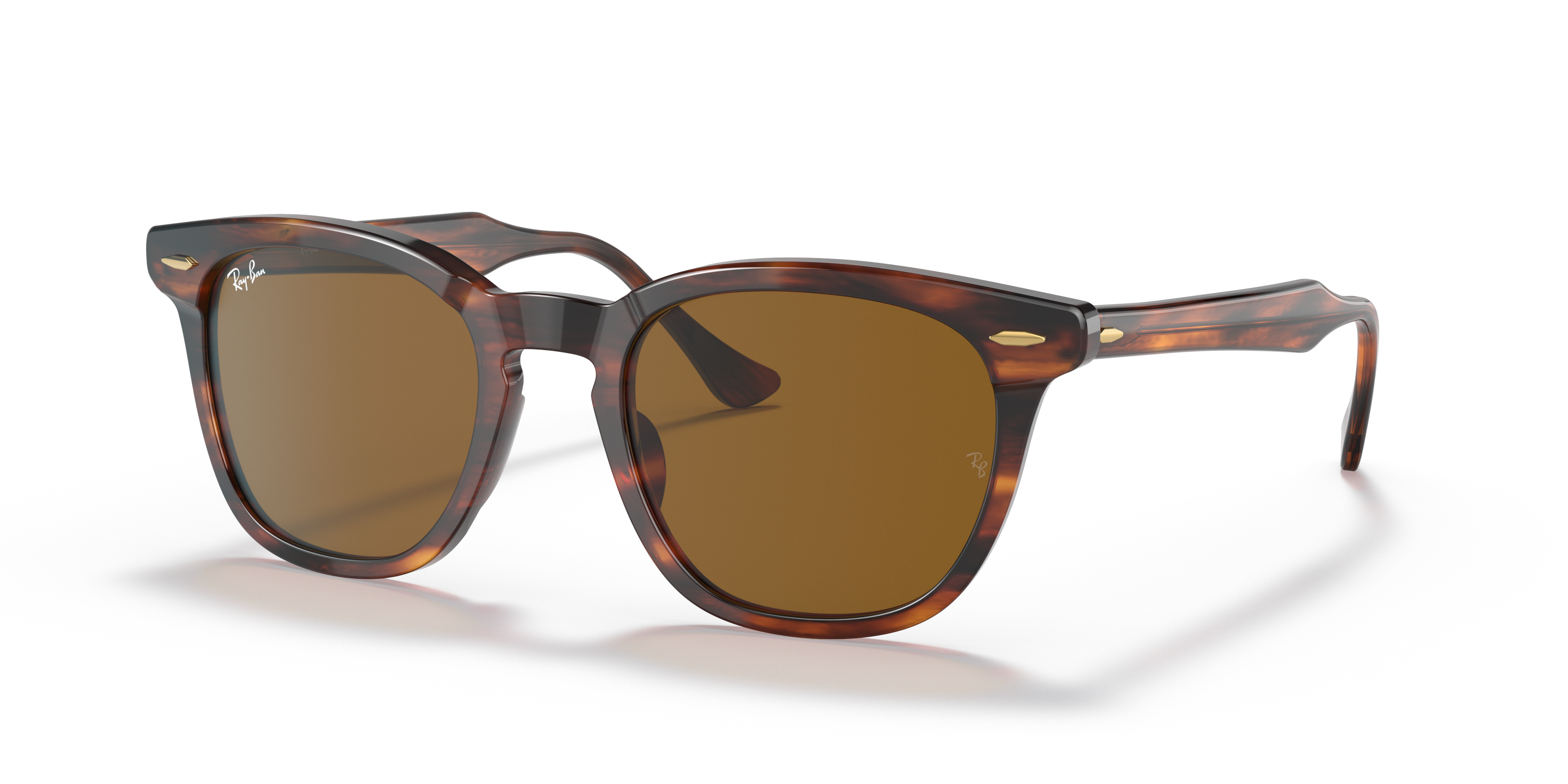 Hawkeye Sunglasses in Striped Havana and Brown - RB2298 | Ray-Ban® US