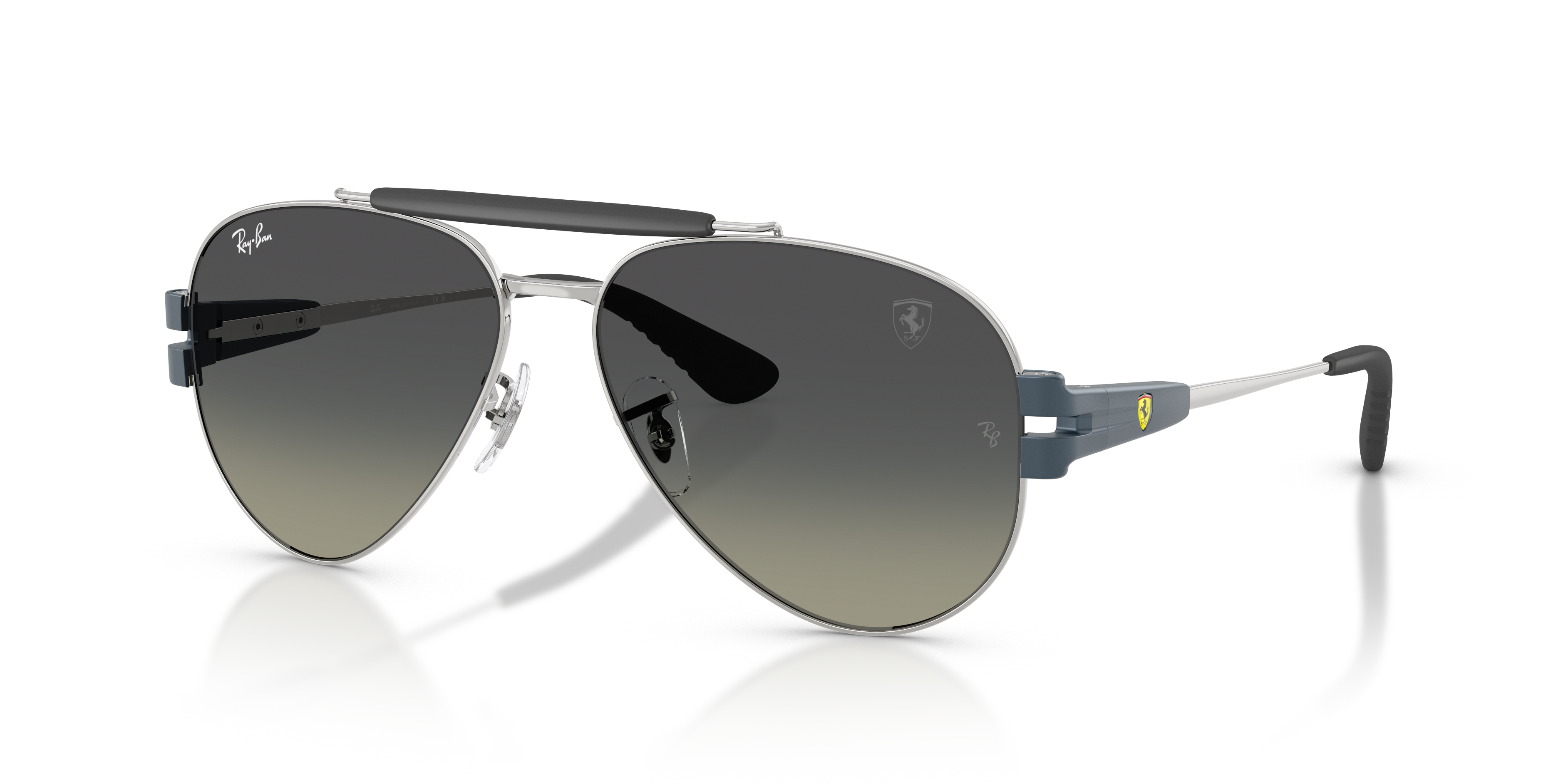 Rb3762m Scuderia Ferrari Collection Sunglasses in Silver and Grey ...