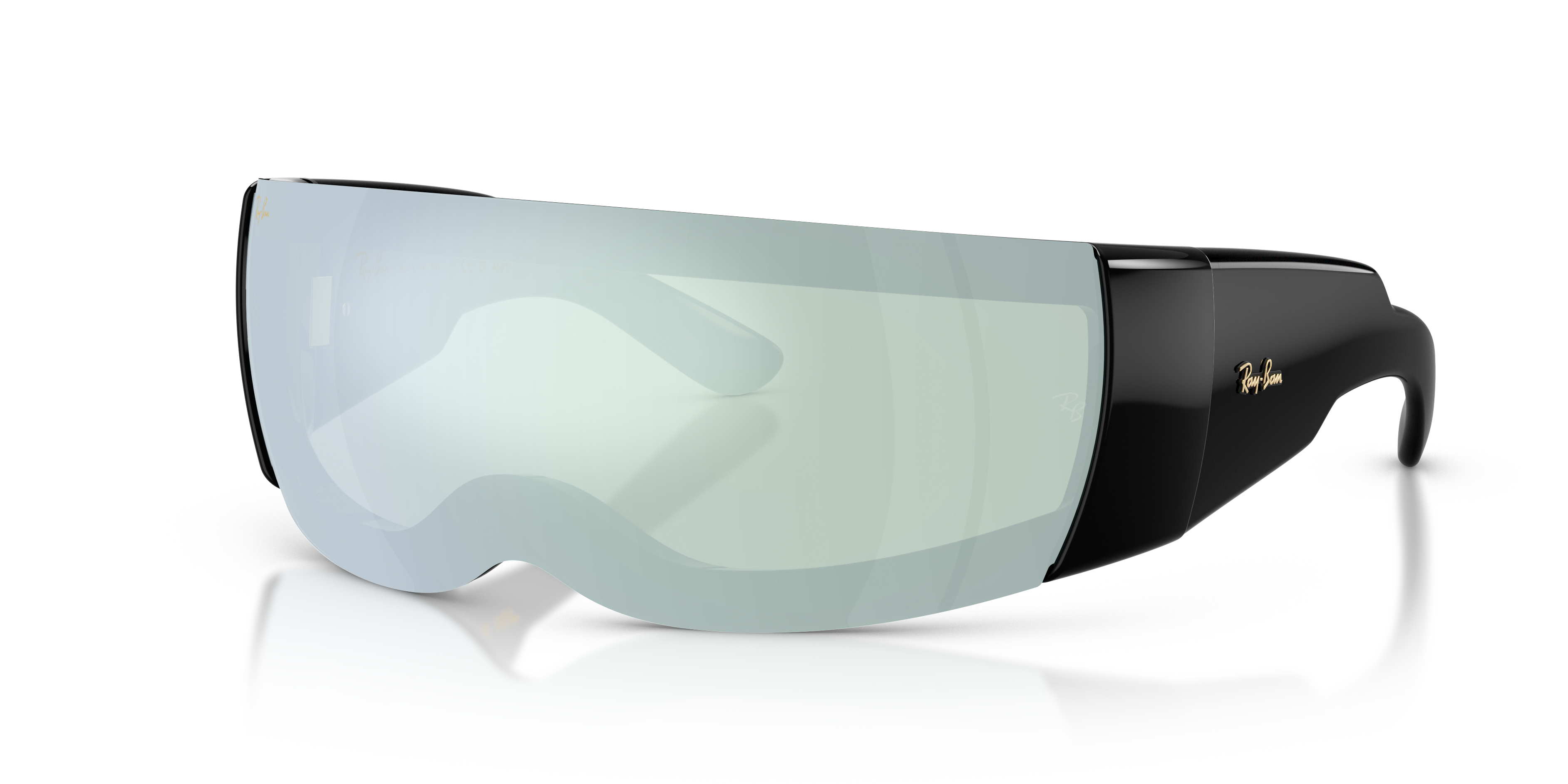 Ultra Wrap 002 Next Generation Collection Sunglasses in Black and Green ...