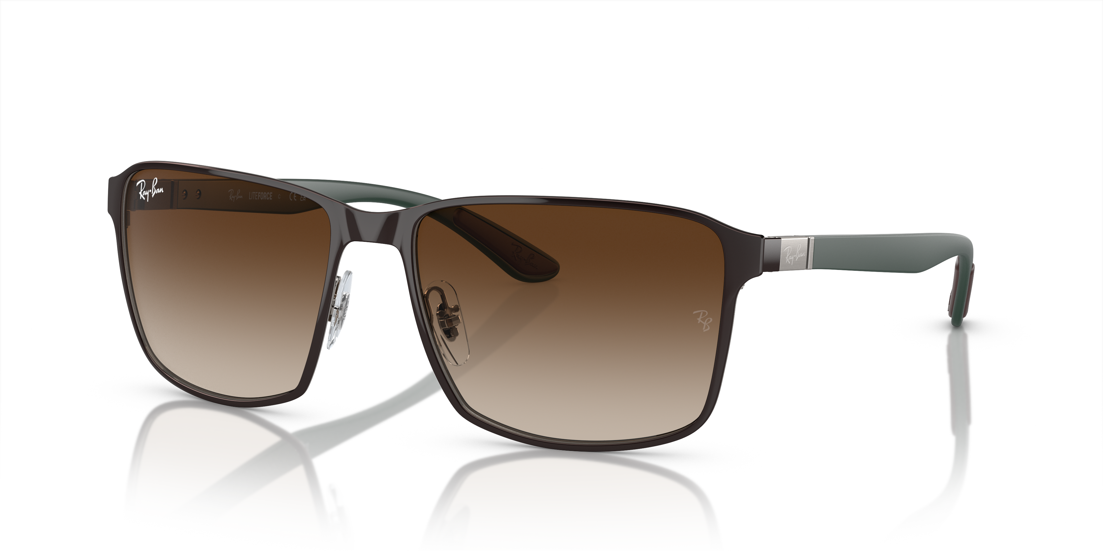 Rb3721 Sunglasses in Brown On Gunmetal and Brown - RB3721 | Ray-Ban® US