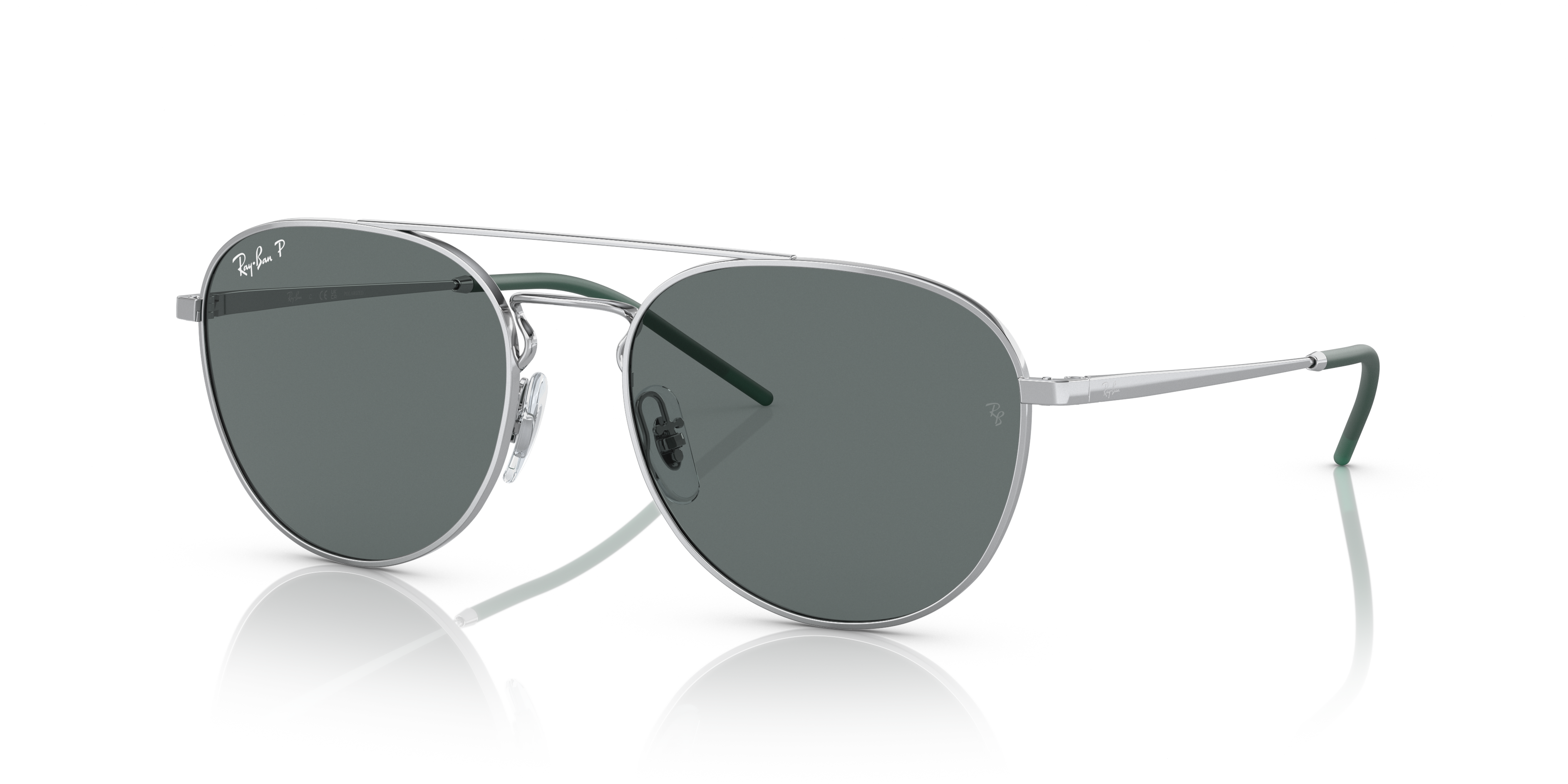 Rb3589 Sunglasses in Silver and Dark Grey - RB3589 | Ray-Ban® GB