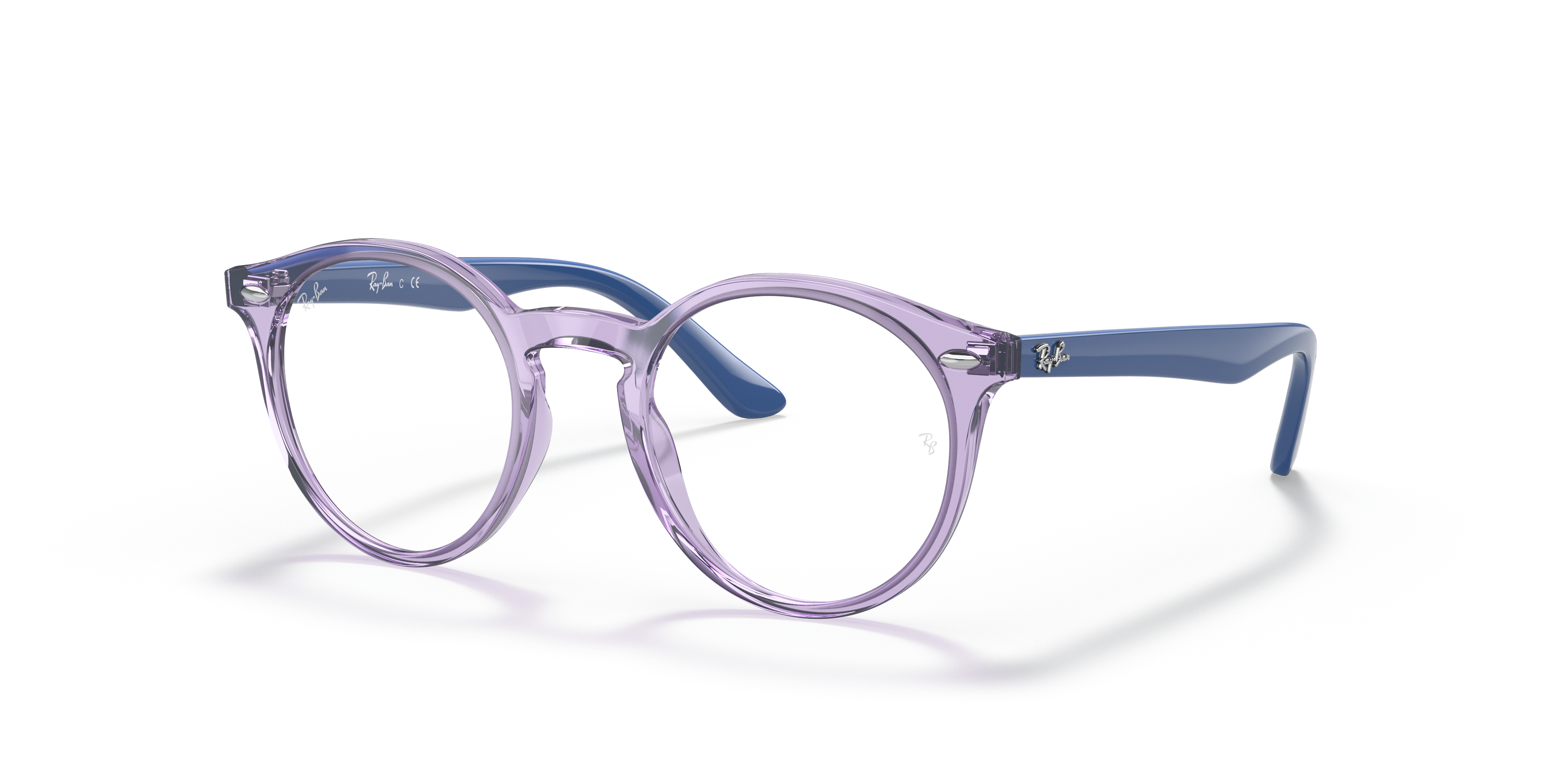 Rb1594 Optics Kids Eyeglasses with Transparent Violet Frame - RY1594 ...